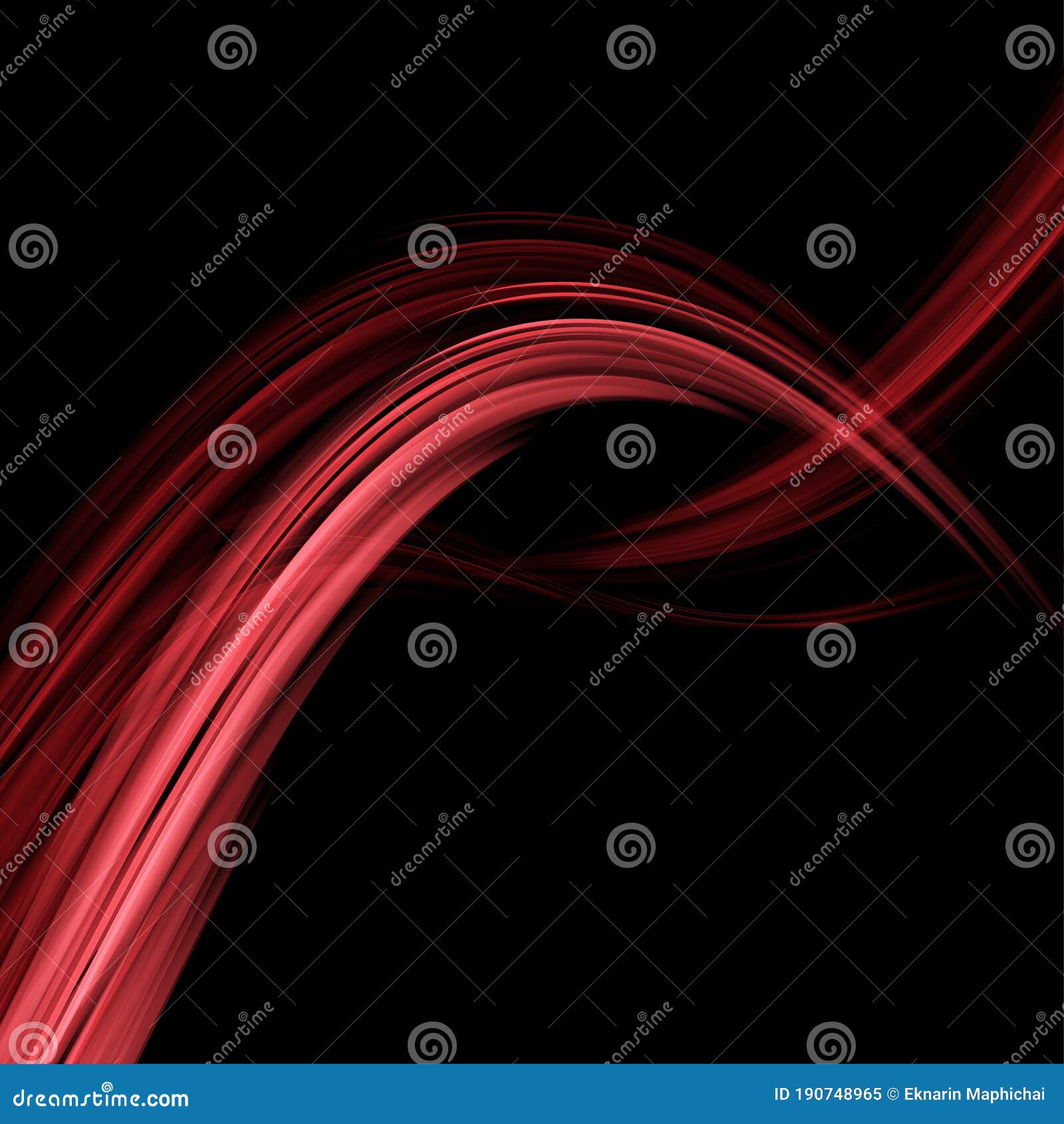 Abstract Red Lines Colors Motion Concept Stock Vector - Illustration of ...
