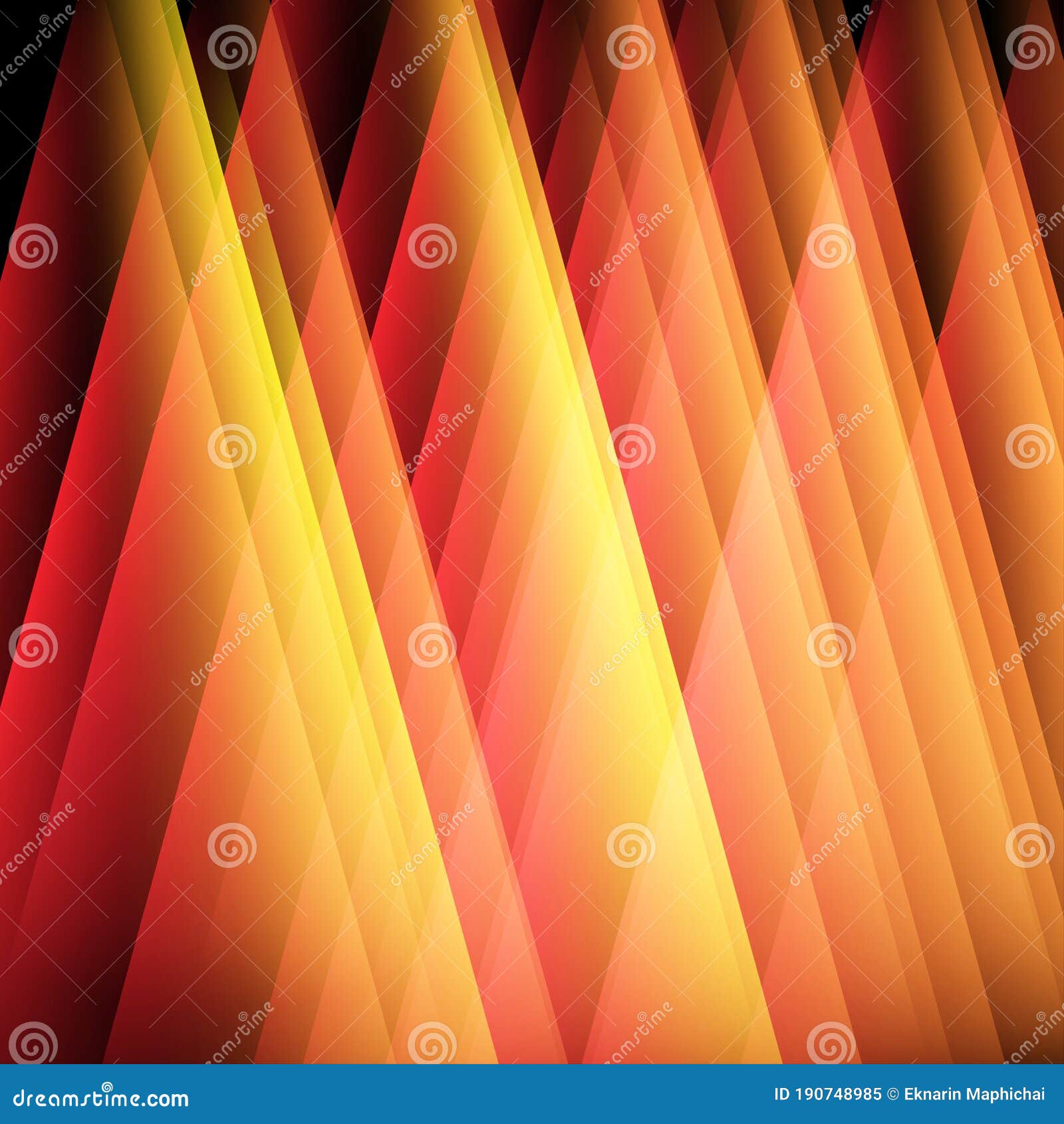 Transparent Colors Pointed Shapes Scene Stock Vector - Illustration of ...