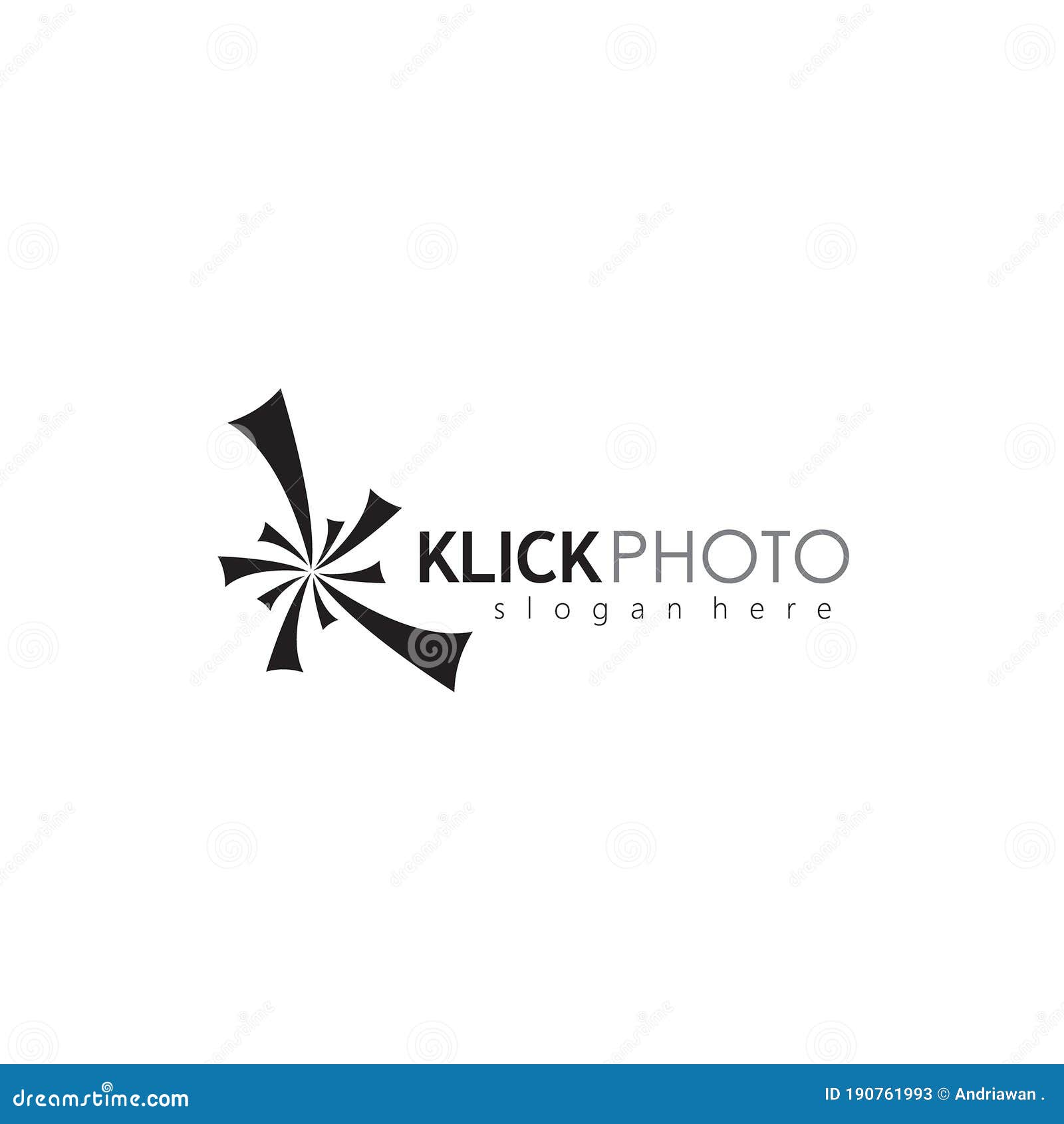 Creative logo click camera stock vector. Illustration of creative ...