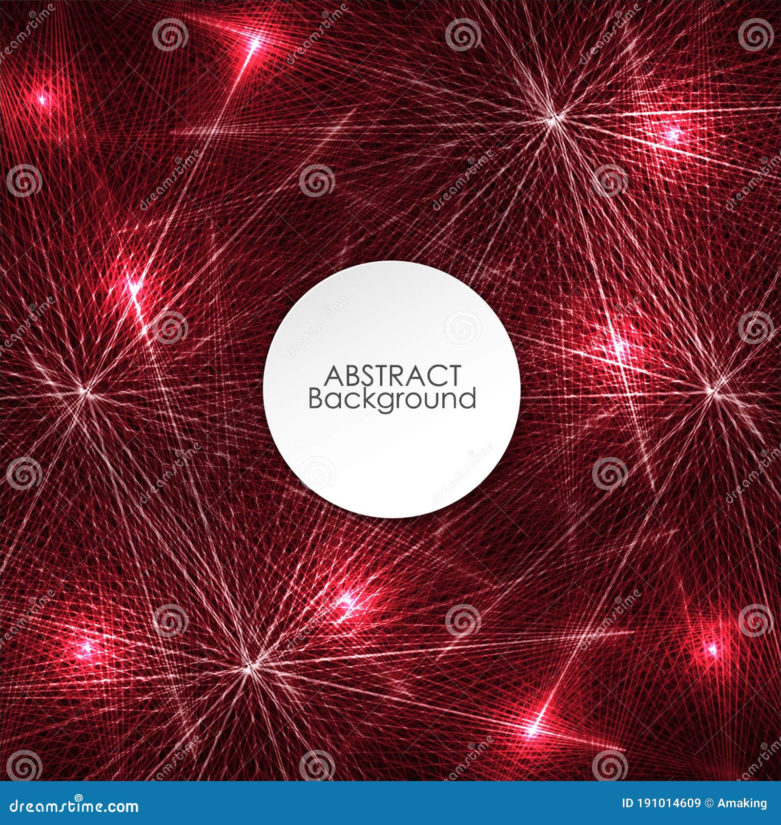 Abstract Circle Lights Pattern Technology Background. Stock Vector ...