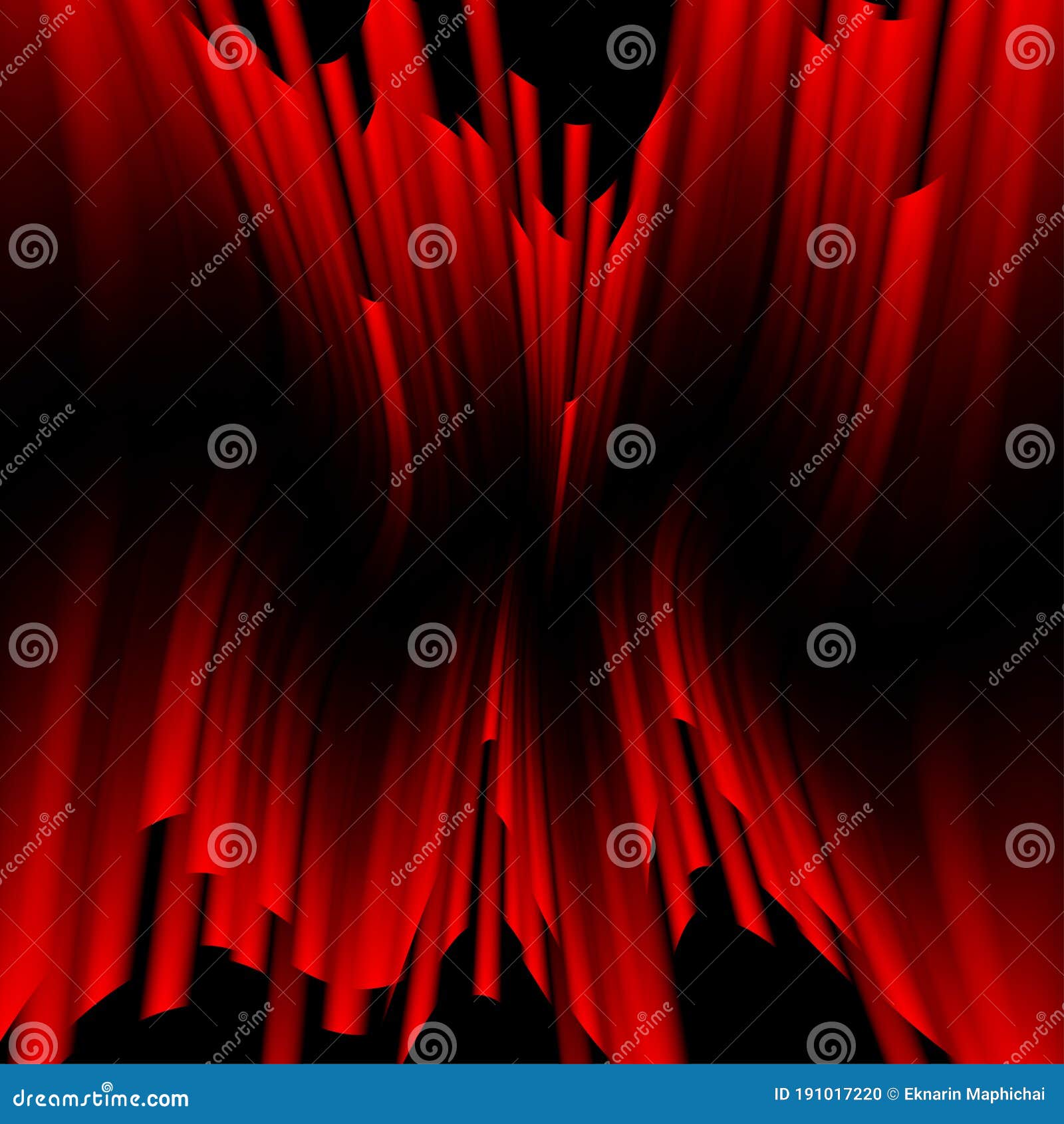 Abstract Red Colors Scene on a Black Stock Vector - Illustration of ...
