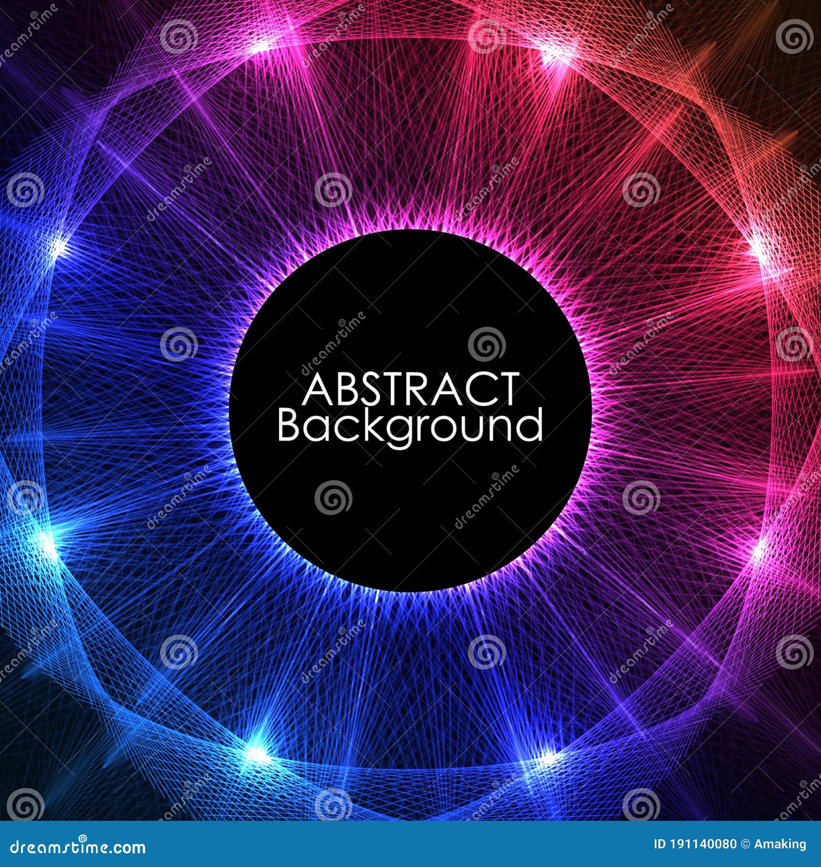 Abstract Lights Wave Pattern Technology Background. Abstract Futuristic ...