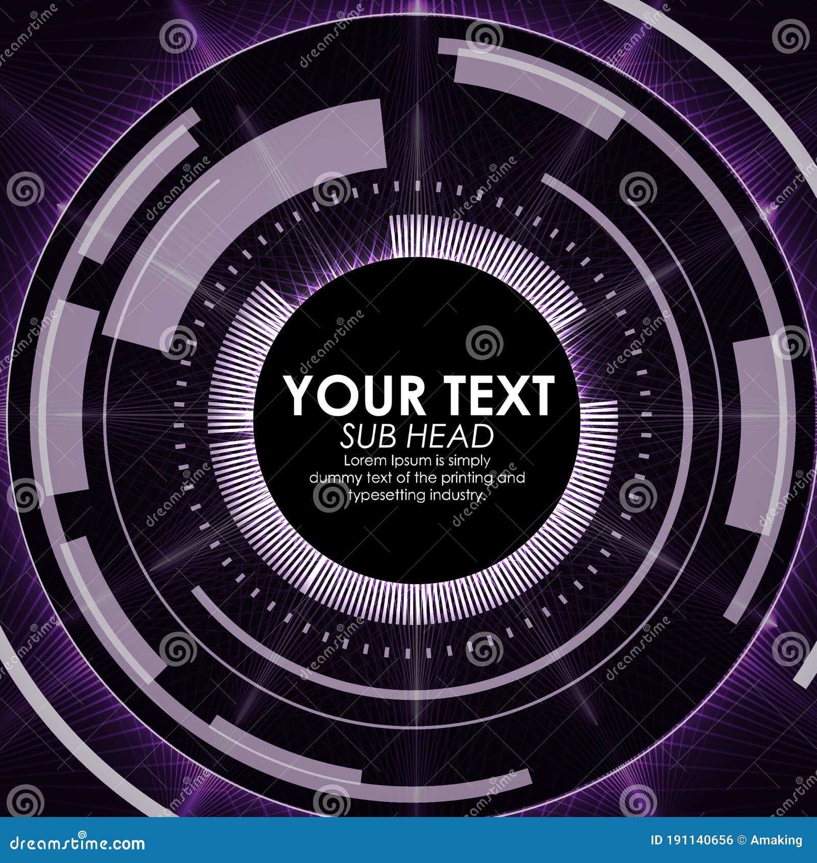 Abstract Digital Technology Background. Abstract Technology ...