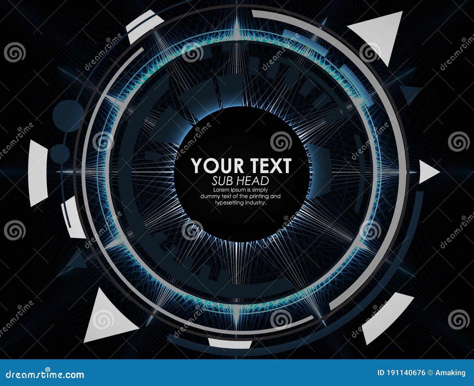 Abstract Digital Technology Background. Abstract Technology ...