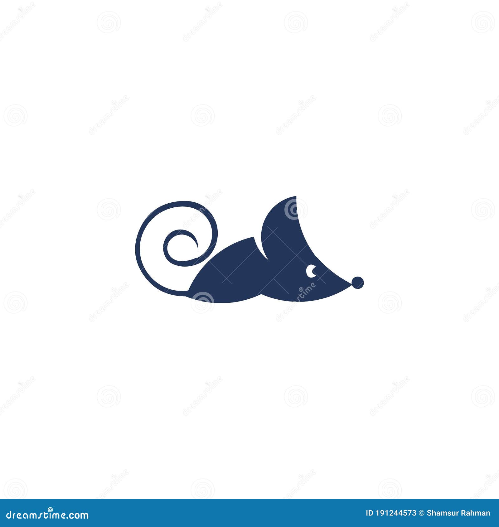 Rat Logo Mascot Vector Design Template Stock Vector - Illustration of ...
