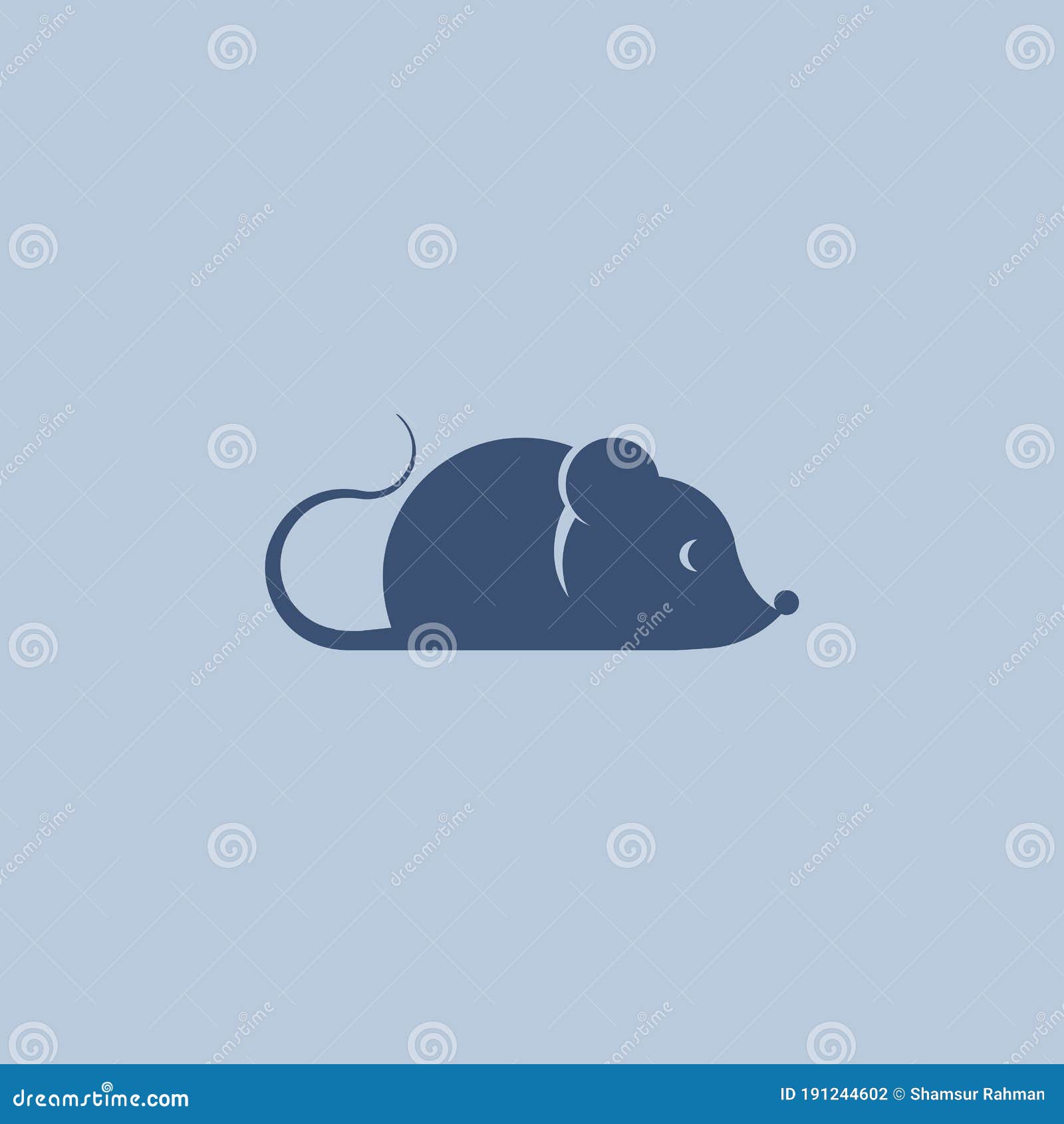 Rat Logo Mascot Vector Design Template Stock Vector - Illustration of ...