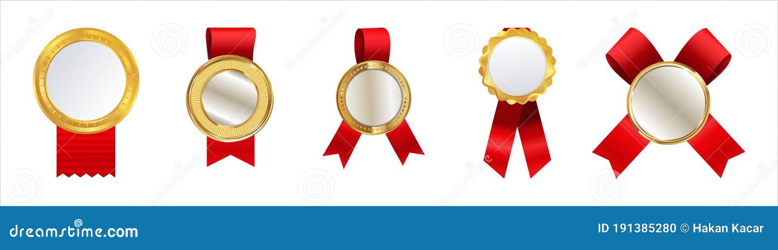 Award Ribbon Vector Design. Stock Vector - Illustration of plate ...