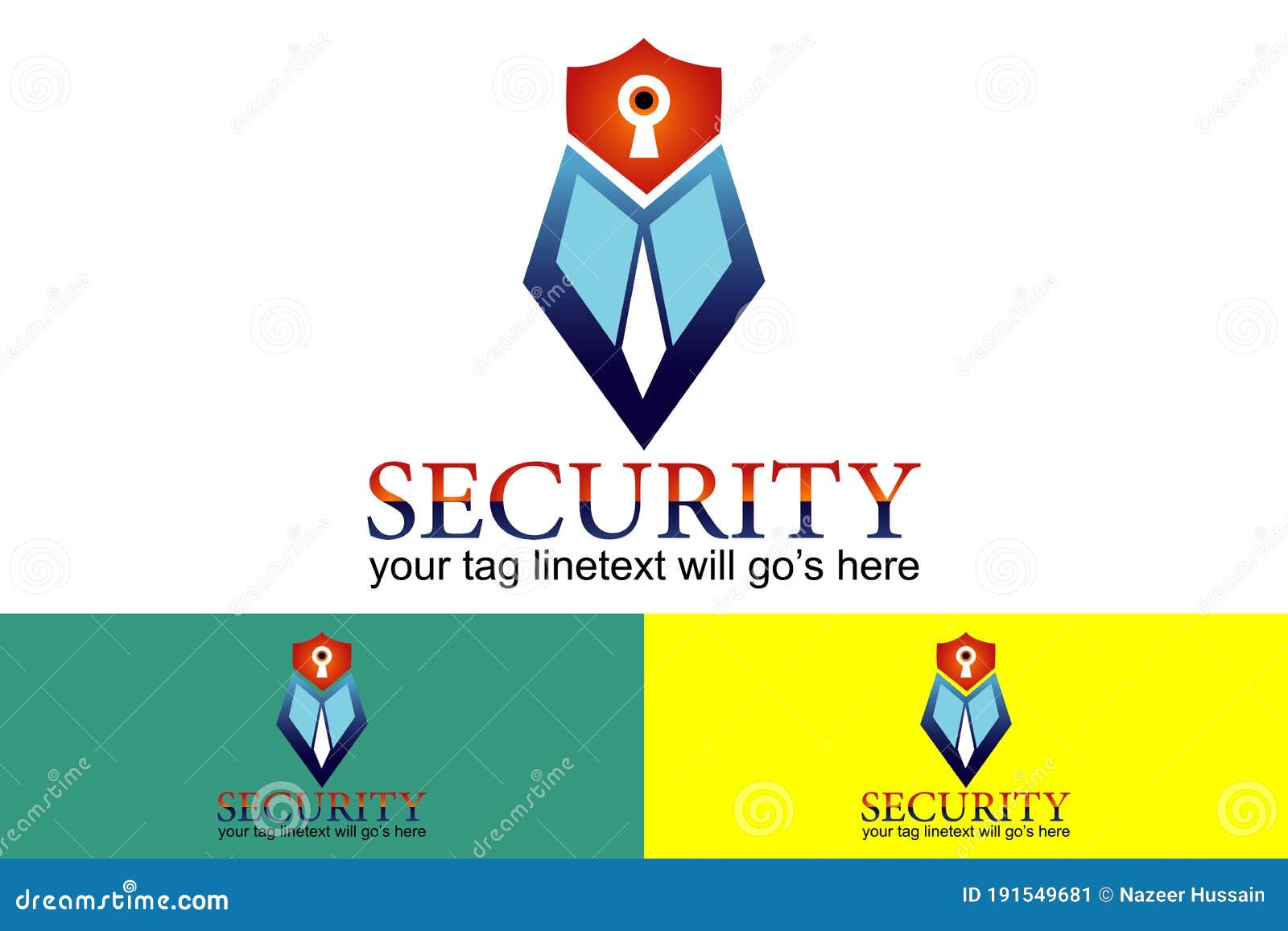 Security Protection Company Logo Stock Vector - Illustration of ...