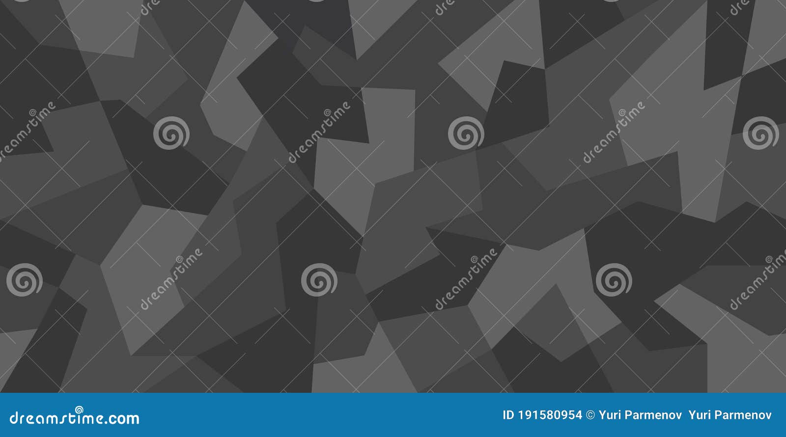 Black Military Background Of Soldier Camouflaging, Seamless Pattern ...