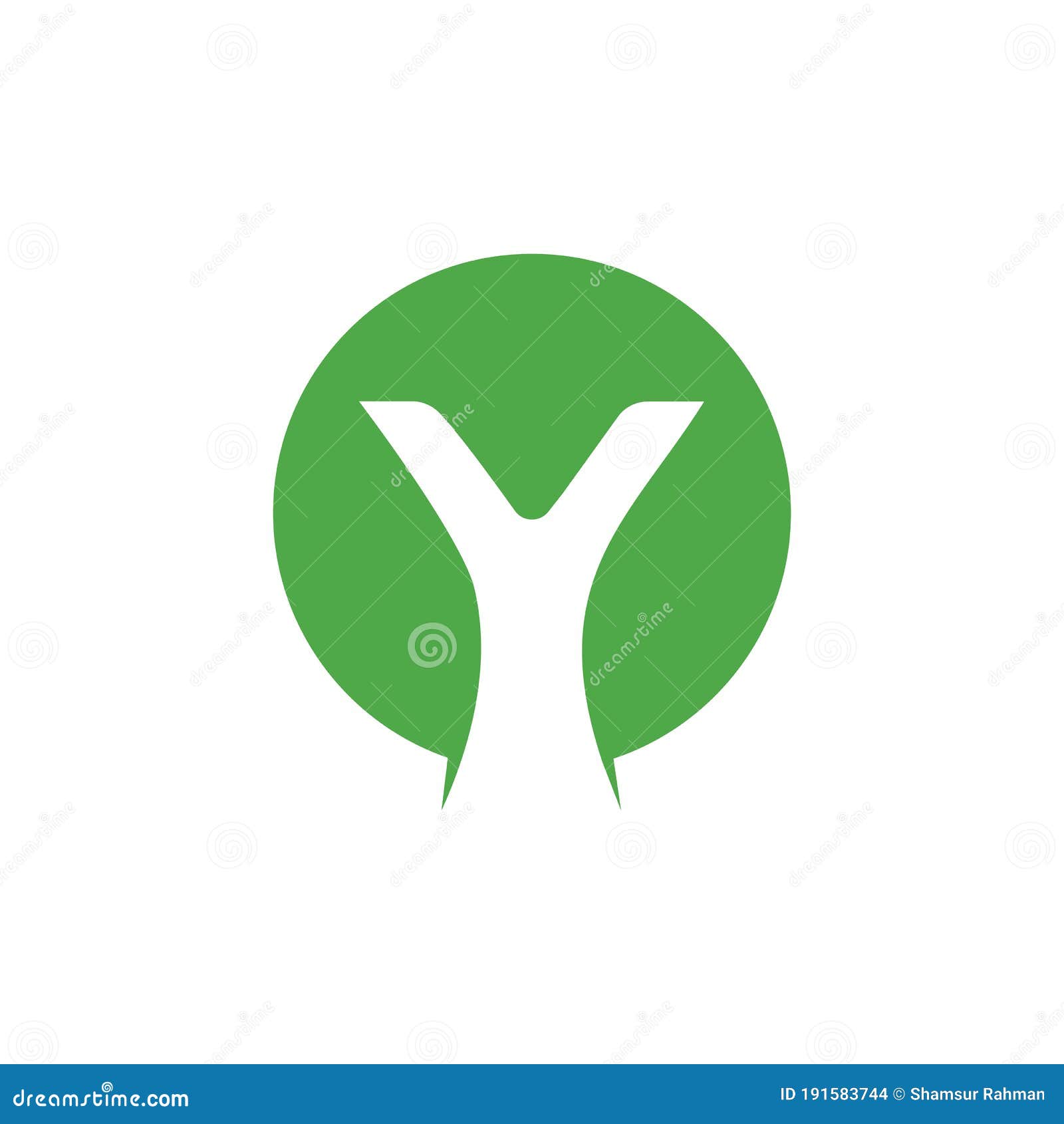 Initial Letter Y Logo or Yy Logo Vector Design Template Stock Vector ...