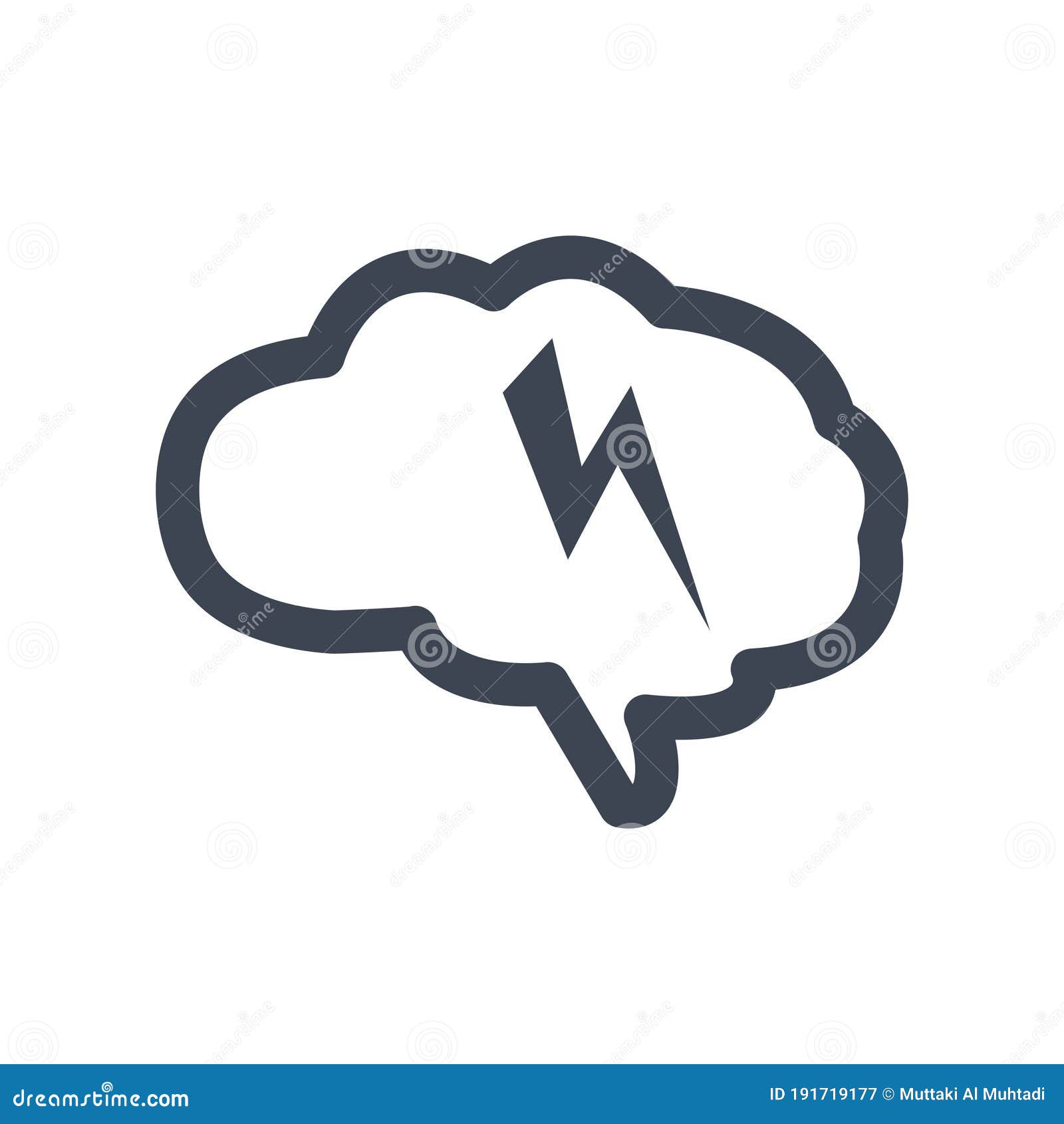 Behaviorism, Brainstorming Line Vector Icon Which Can Easily Modify or ...