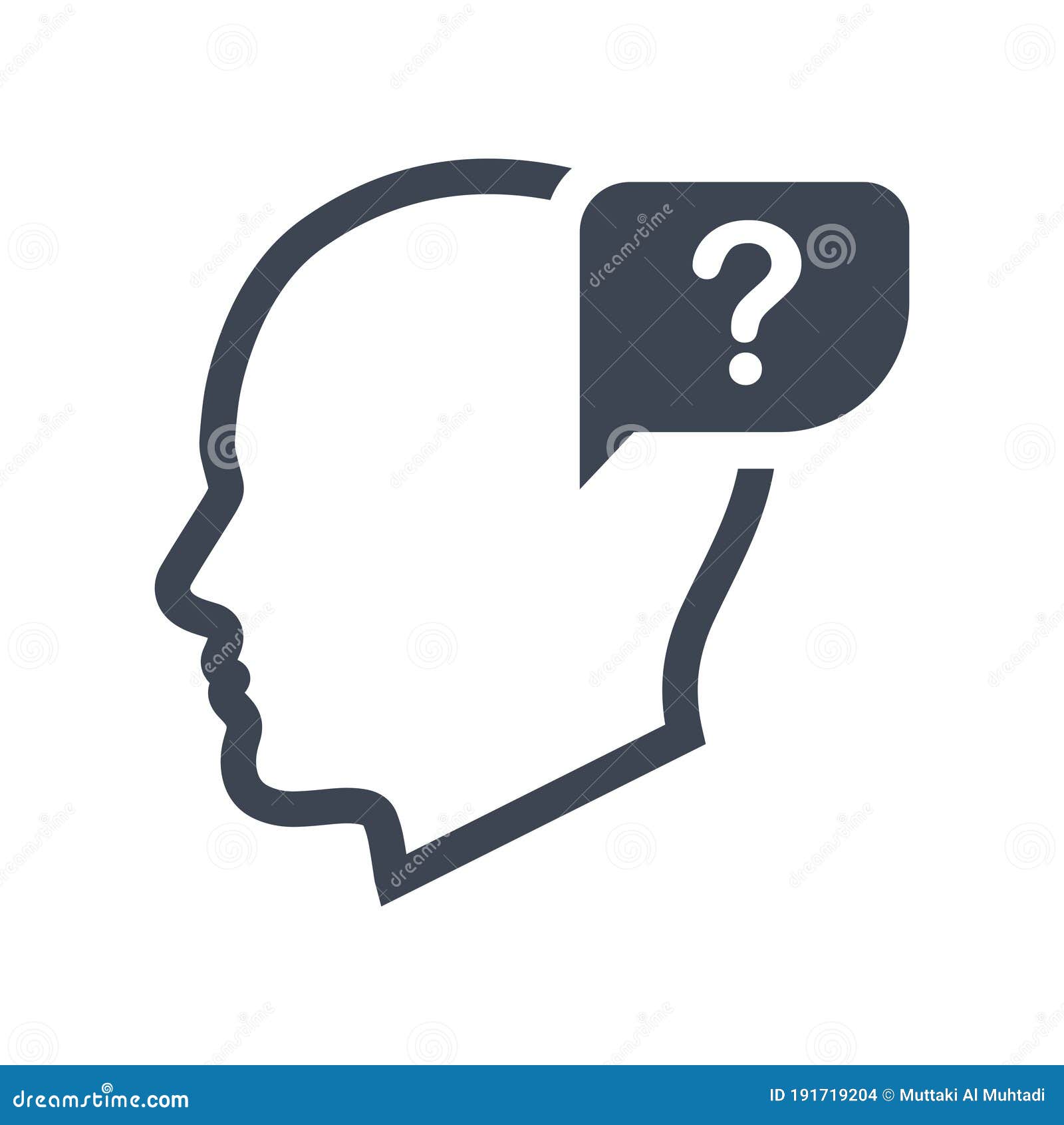 Confusion Icon Vector Graphic, Confusion RGB Color Icon Stock Vector ...