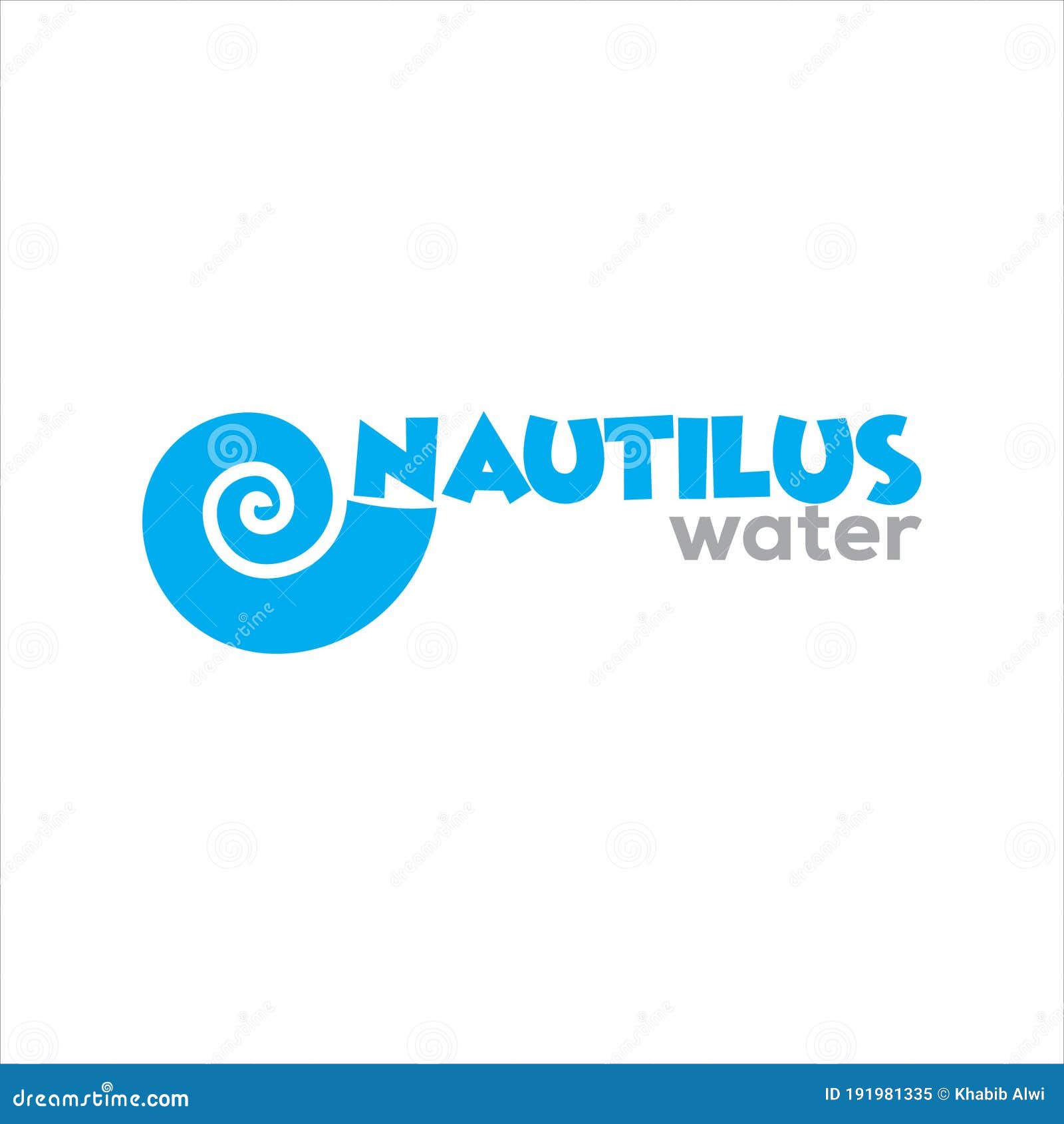 Nautilus Exclusive Logo Design Inspiration Stock Vector - Illustration ...