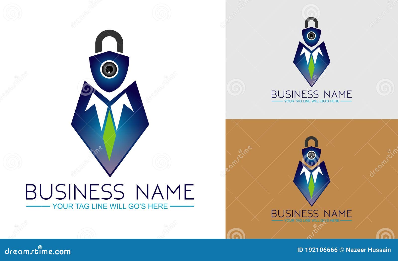Security Protection Company Logo Icon Stock Vector - Illustration of ...