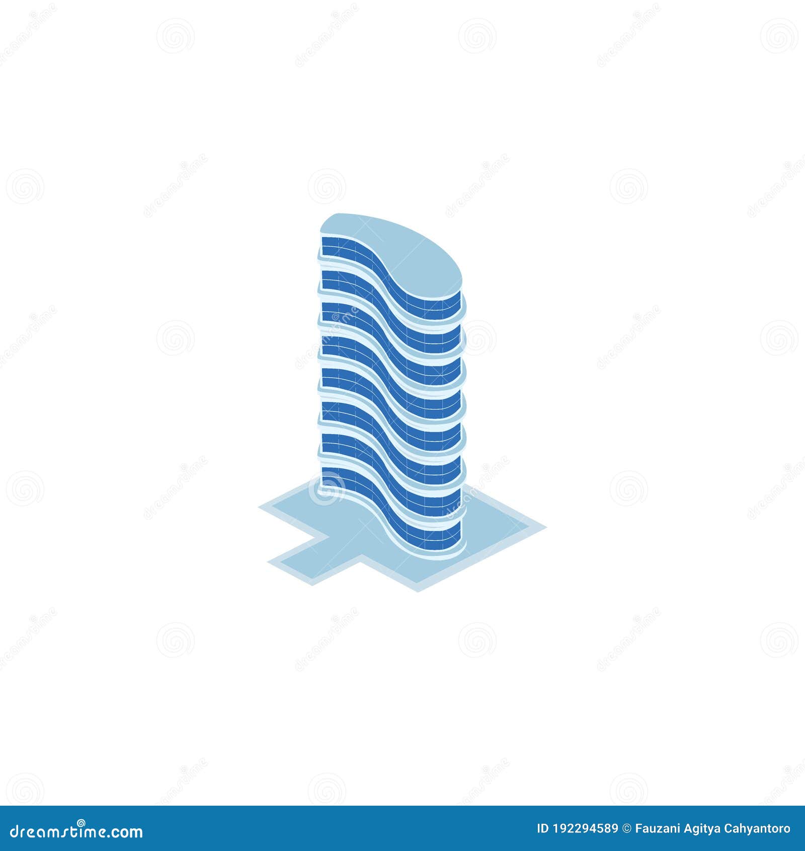 Curve Business Tower Building - Tower, Apartment, Urban Constructions ...