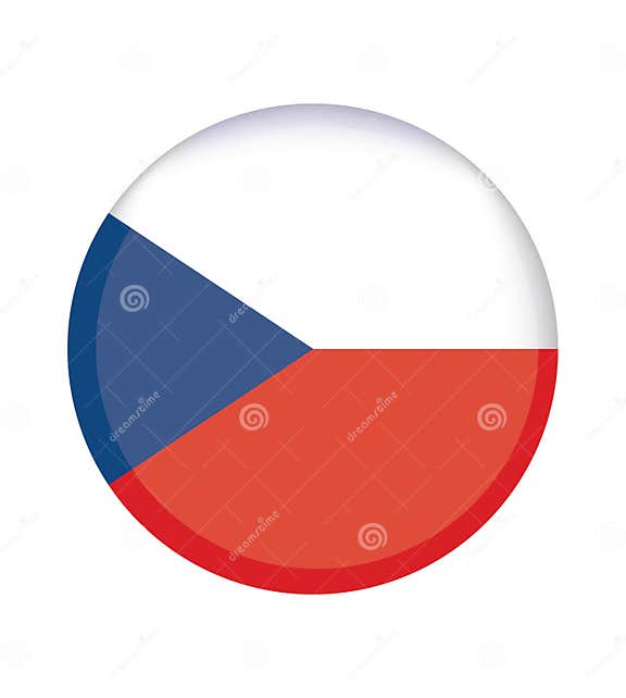 National Czech Republic Flag, Official Colors and Proportion Correctly ...