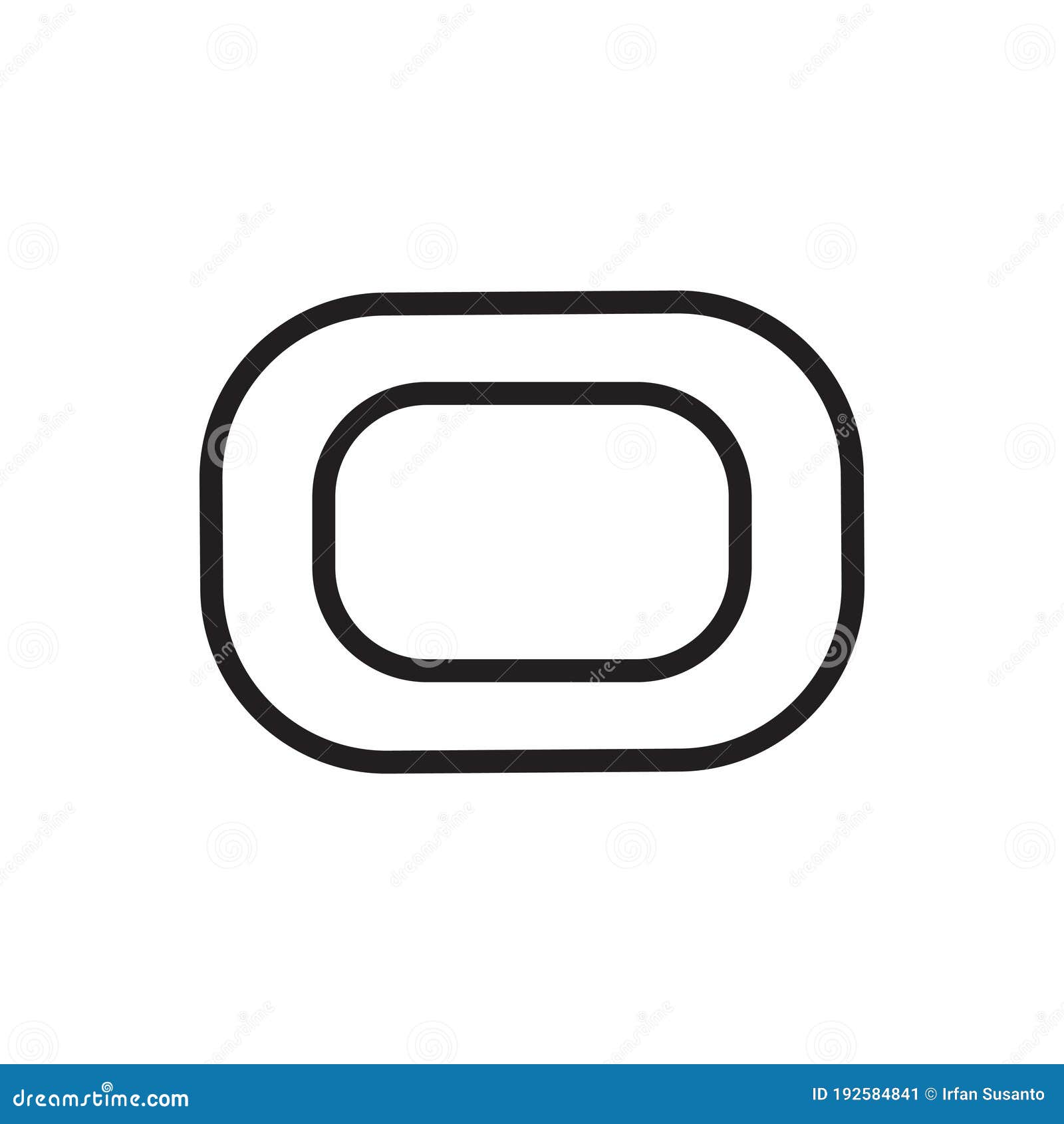 Soap Icon Outline Vector. Isolated on White Background Stock Vector ...