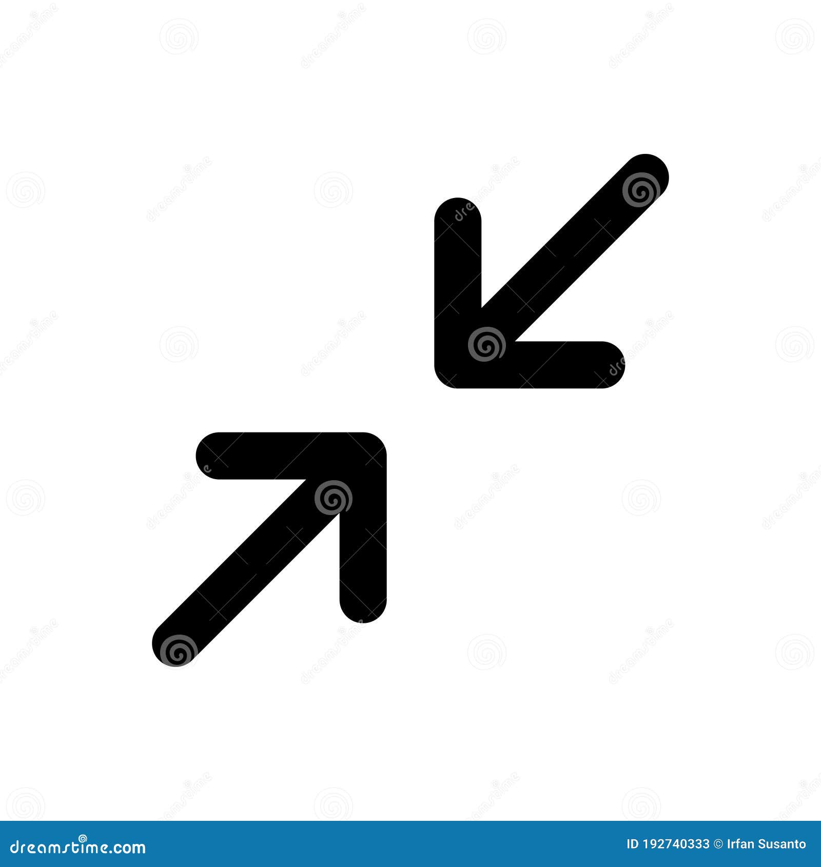 Minimize Icon Vector Isolated On White Background, Minimize Sign ...