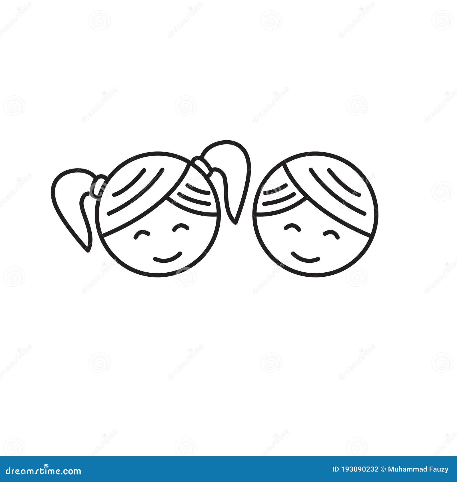 Male Female Child Icon