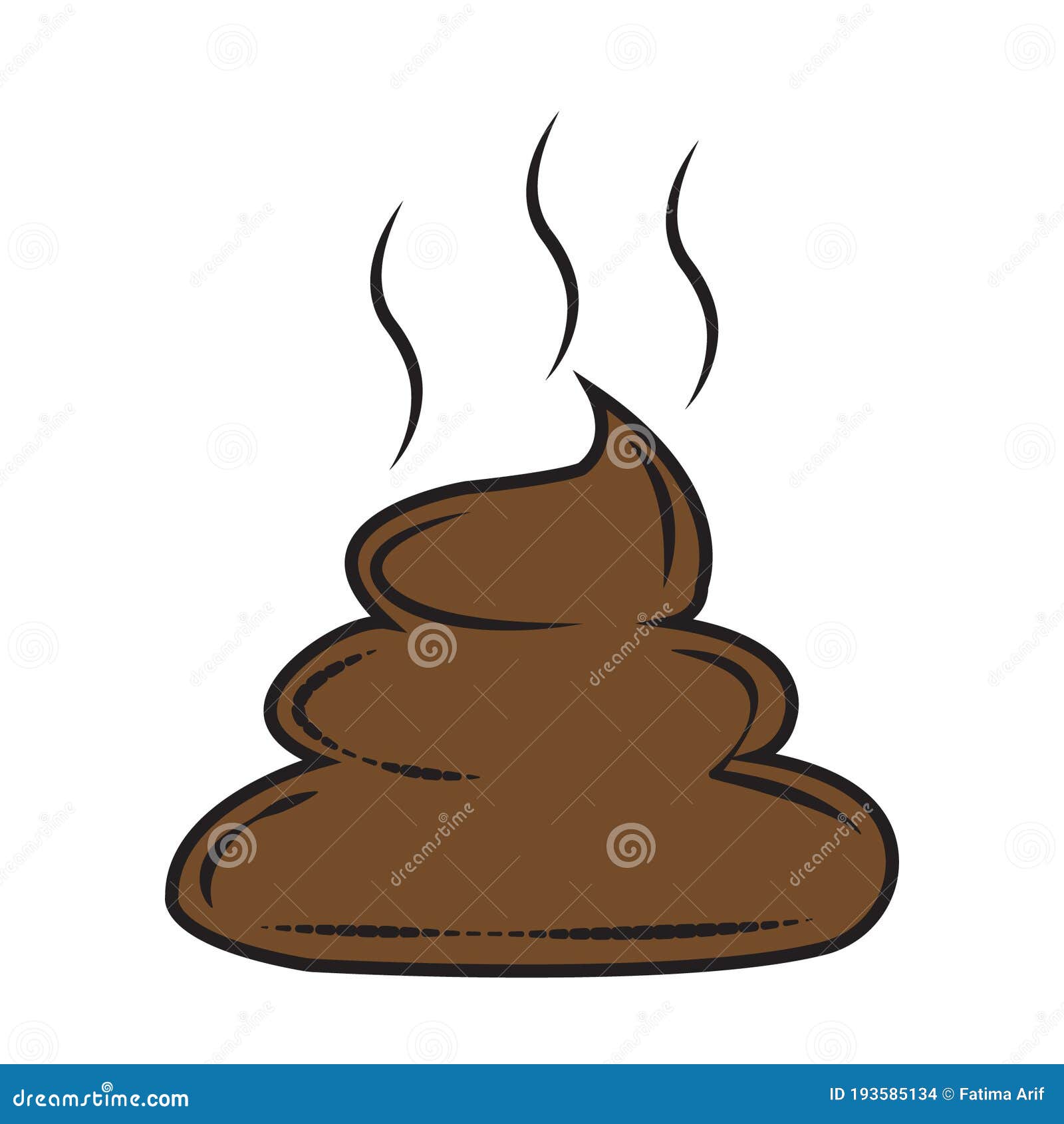 Poop stock vector. Illustration of dung, dirt, graphic - 193585134