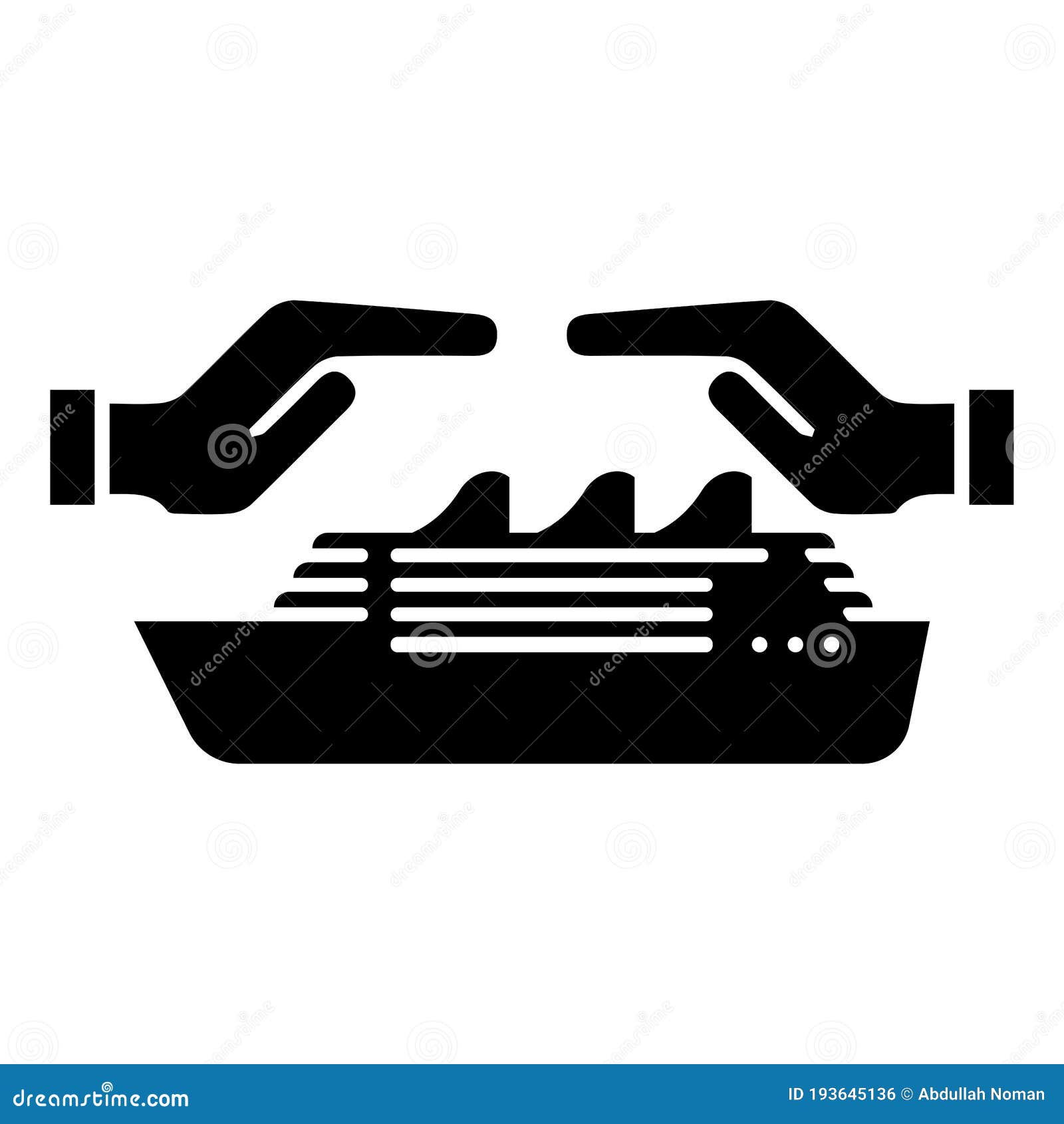 Vector Illustration of a Ship Safety Icon Stock Vector - Illustration ...