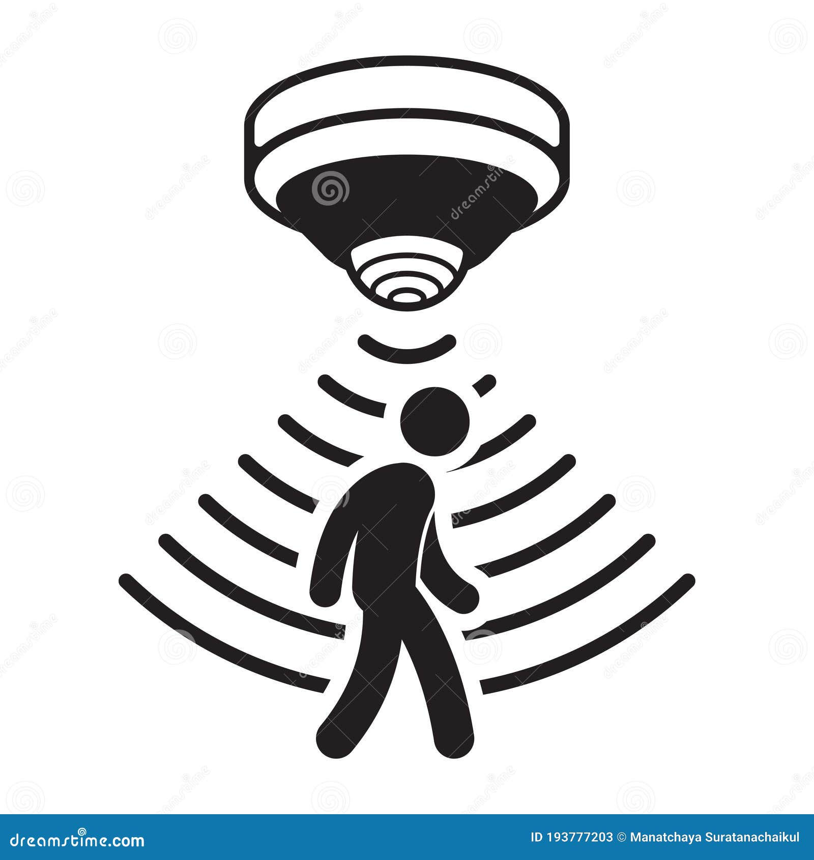 Detector Icon Set. Collection Of Simple Elements Such As The Water ...