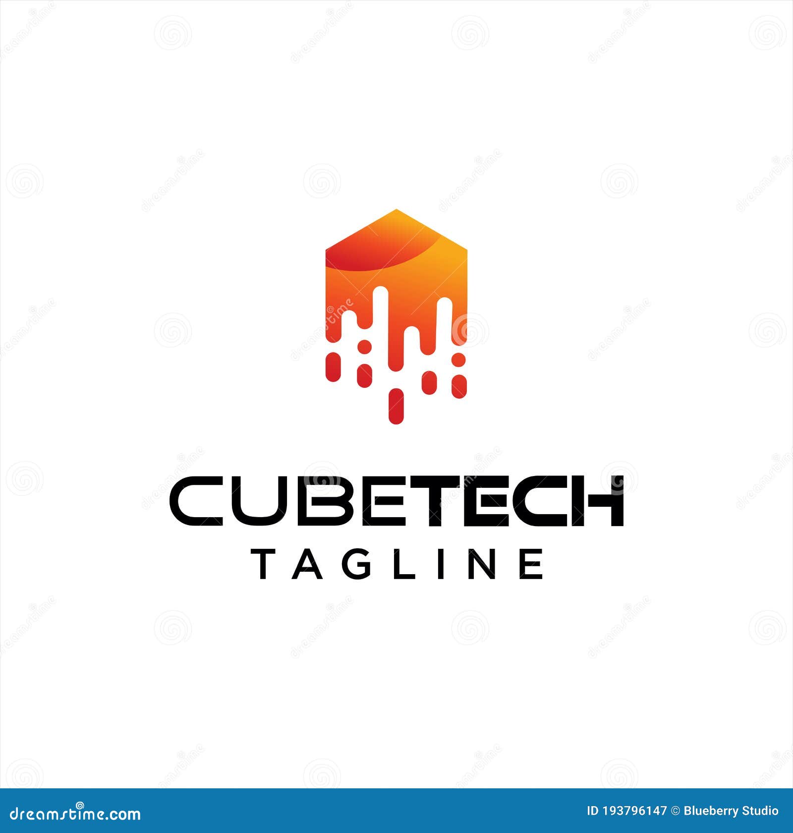 Cube Tech Logo Technology Digital Design Template. Hexagon Tech Logo Design Stock Vector. Box ...