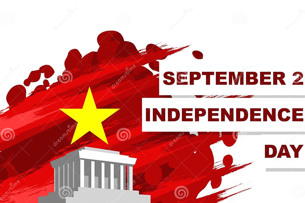 September 2, Happy Vietnam National Day Stock Vector - Illustration of ...
