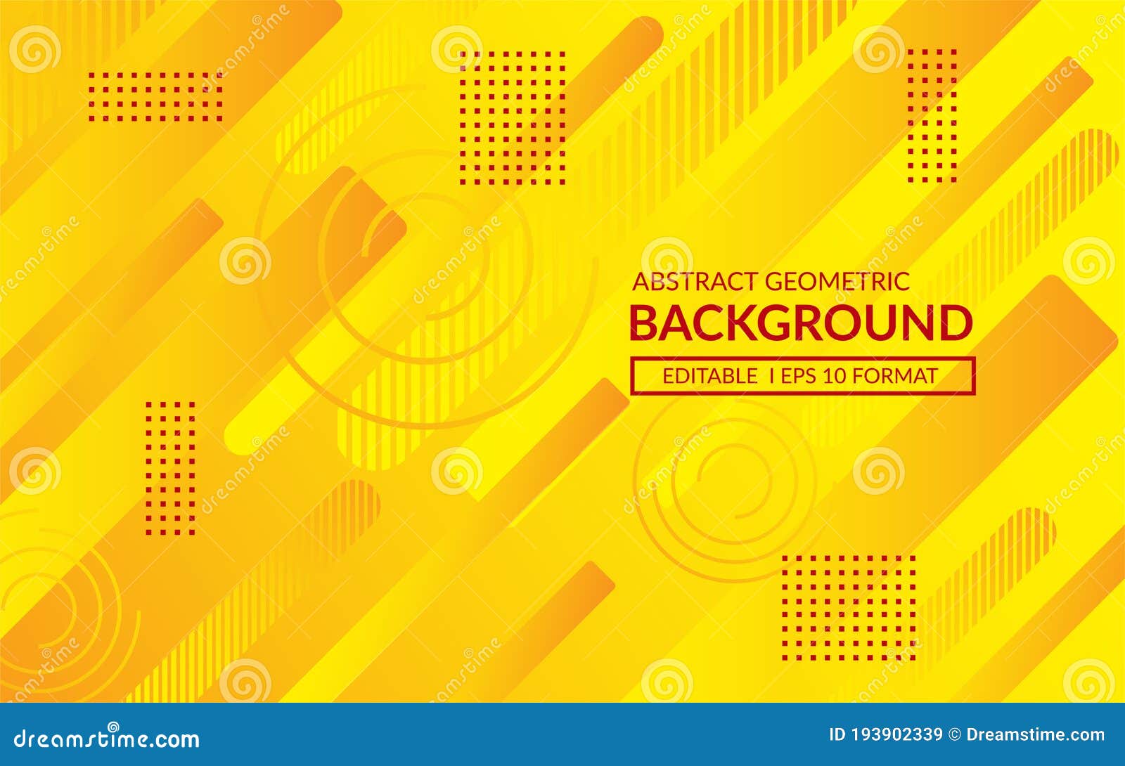YELLOW ABSTRACT GEOMETRIC BACKGROUND TEMPLATE CONCEPT 1 Stock Vector ...
