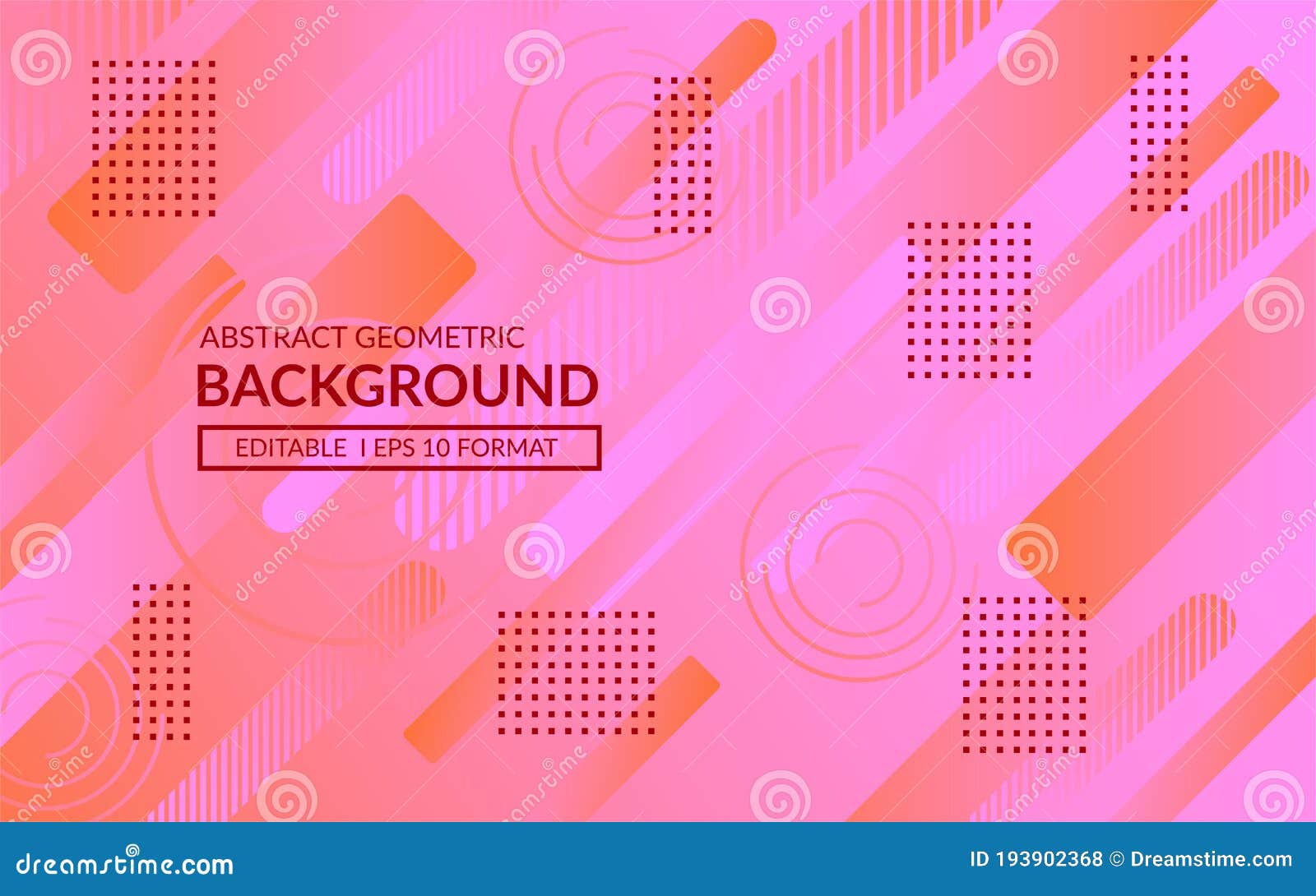 PINK ABSTRACT GEOMETRIC BACKGROUND TEMPLATE CONCEPT 3 Stock Vector ...