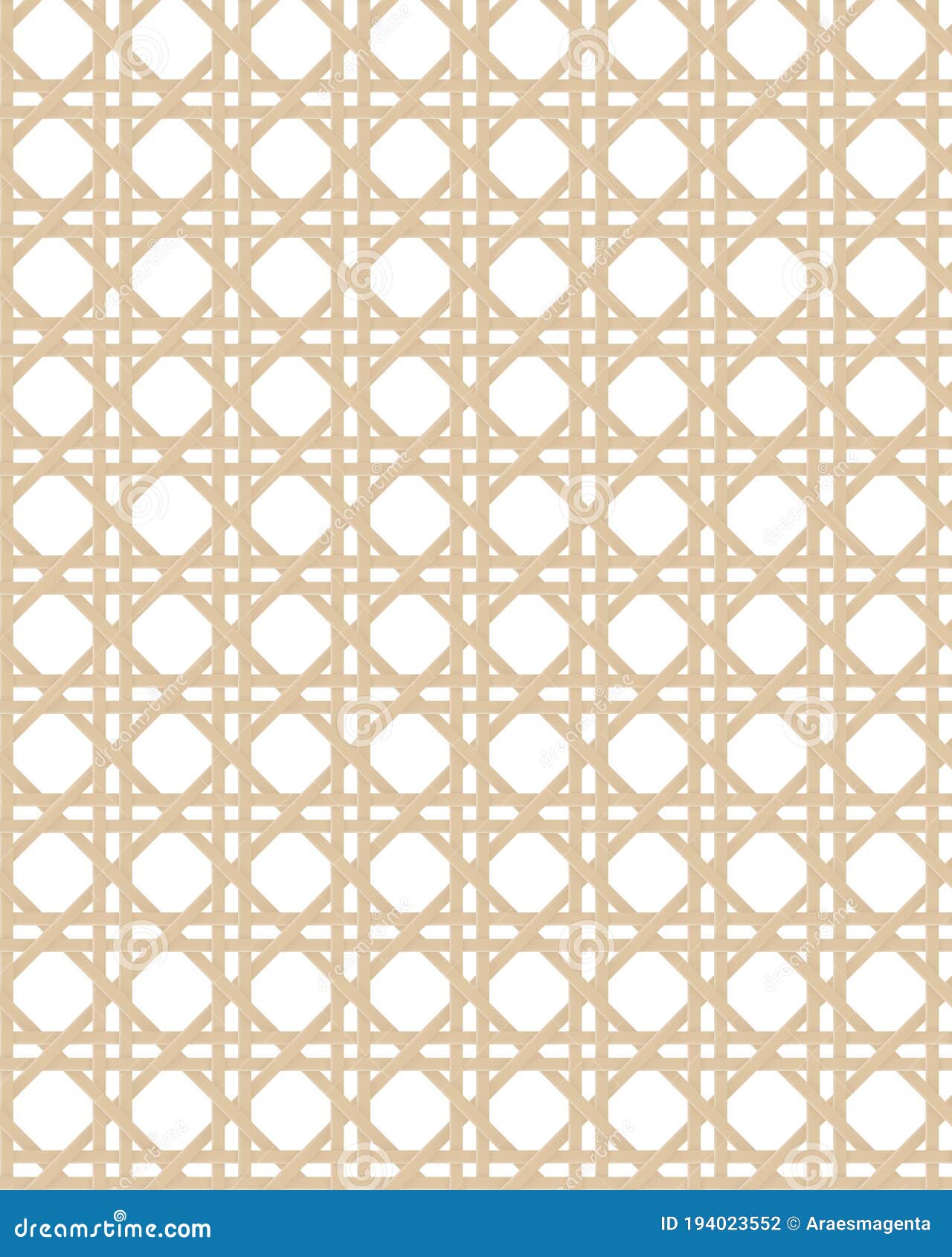 Natural Cane Webbing Seamless Illustration Stock Vector - Illustration ...