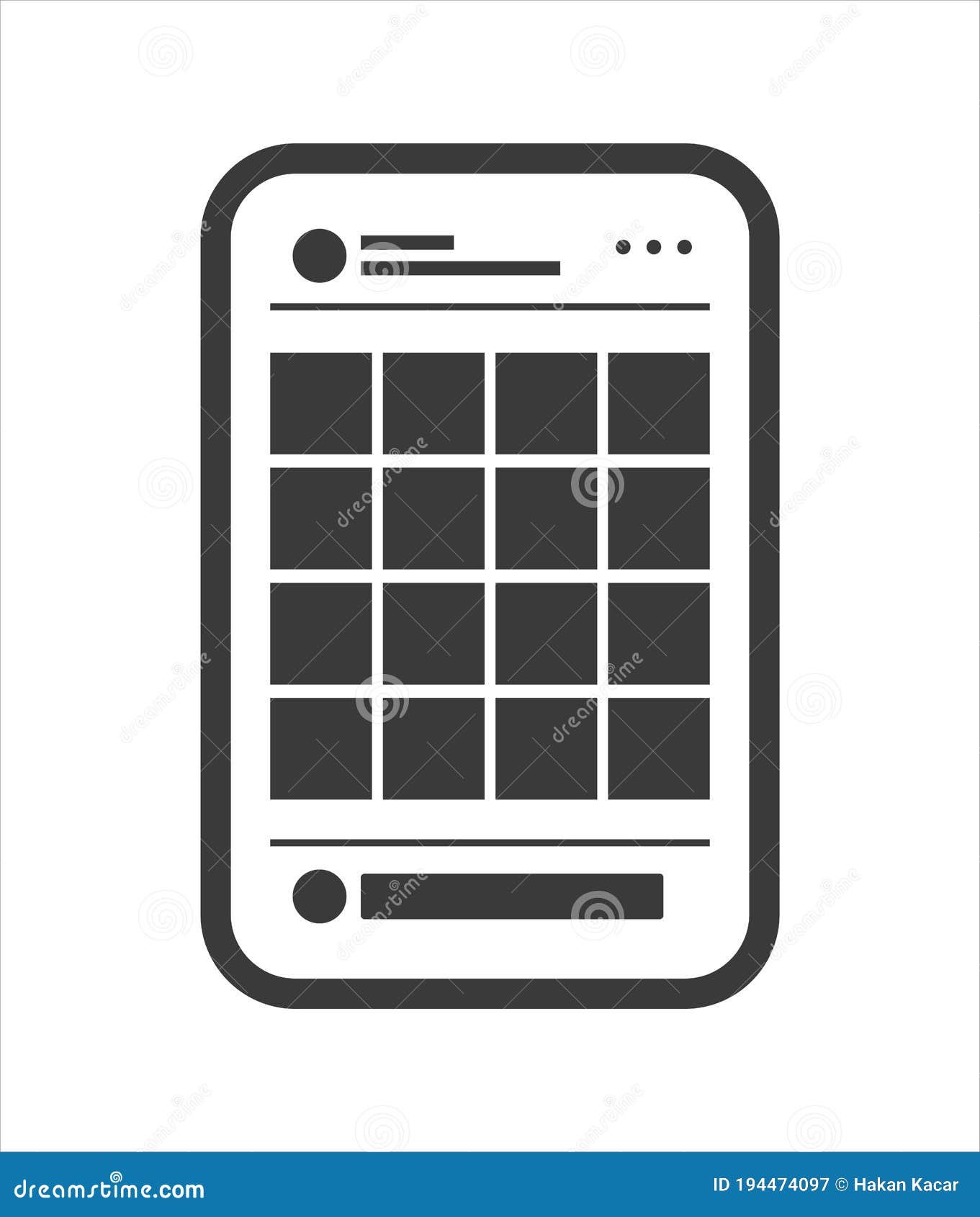 Web Icons Set. User Interface Symbols, Glitch Style. GUI Elements ...