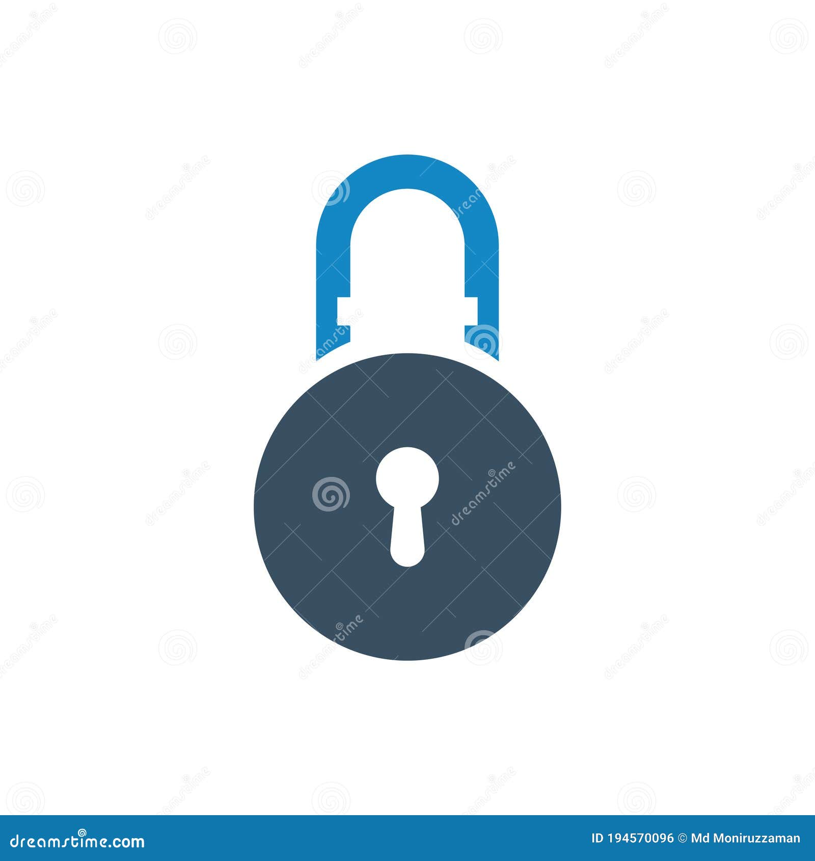 Lock Secure Icon Vector Illustration Stock Vector - Illustration of ...