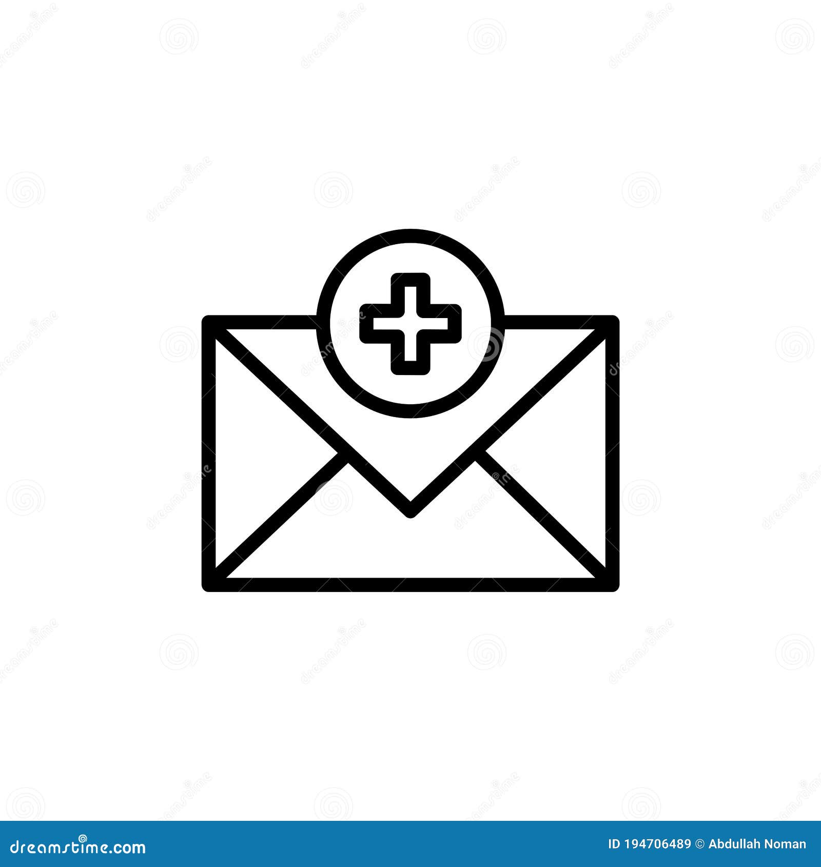 Medical message icon black stock vector. Illustration of drop - 194706489
