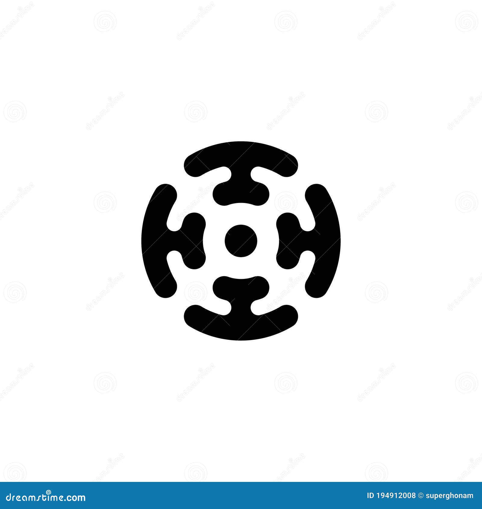 Abstract Circle Symbol Logo Design Vector Template Stock Vector ...