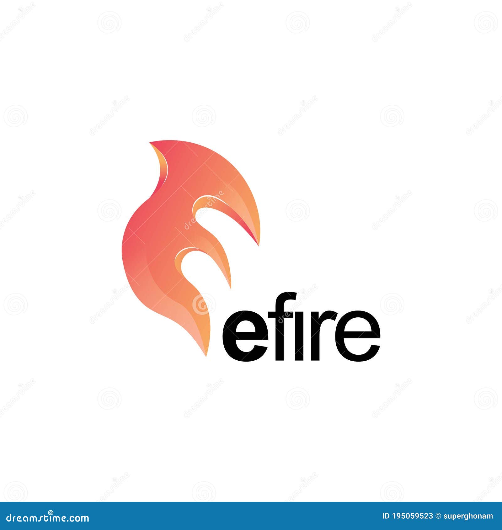 Creative Fire In The Gear Symbol Or Pinion For Logo Design Illustration ...