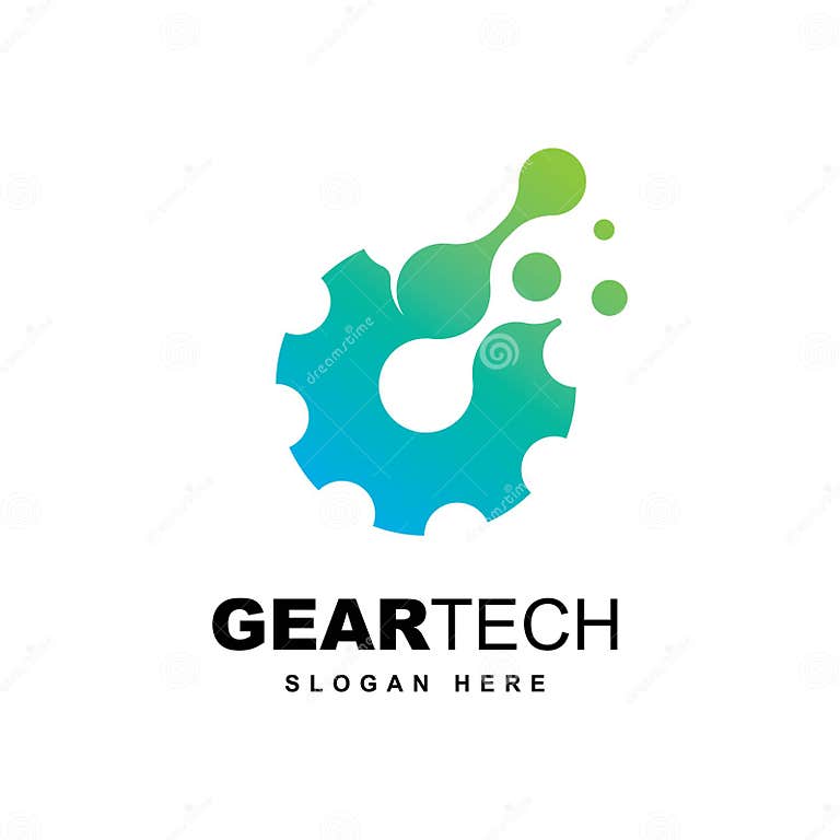 Abstract Technology Symbol Logo Design Template Stock Vector ...