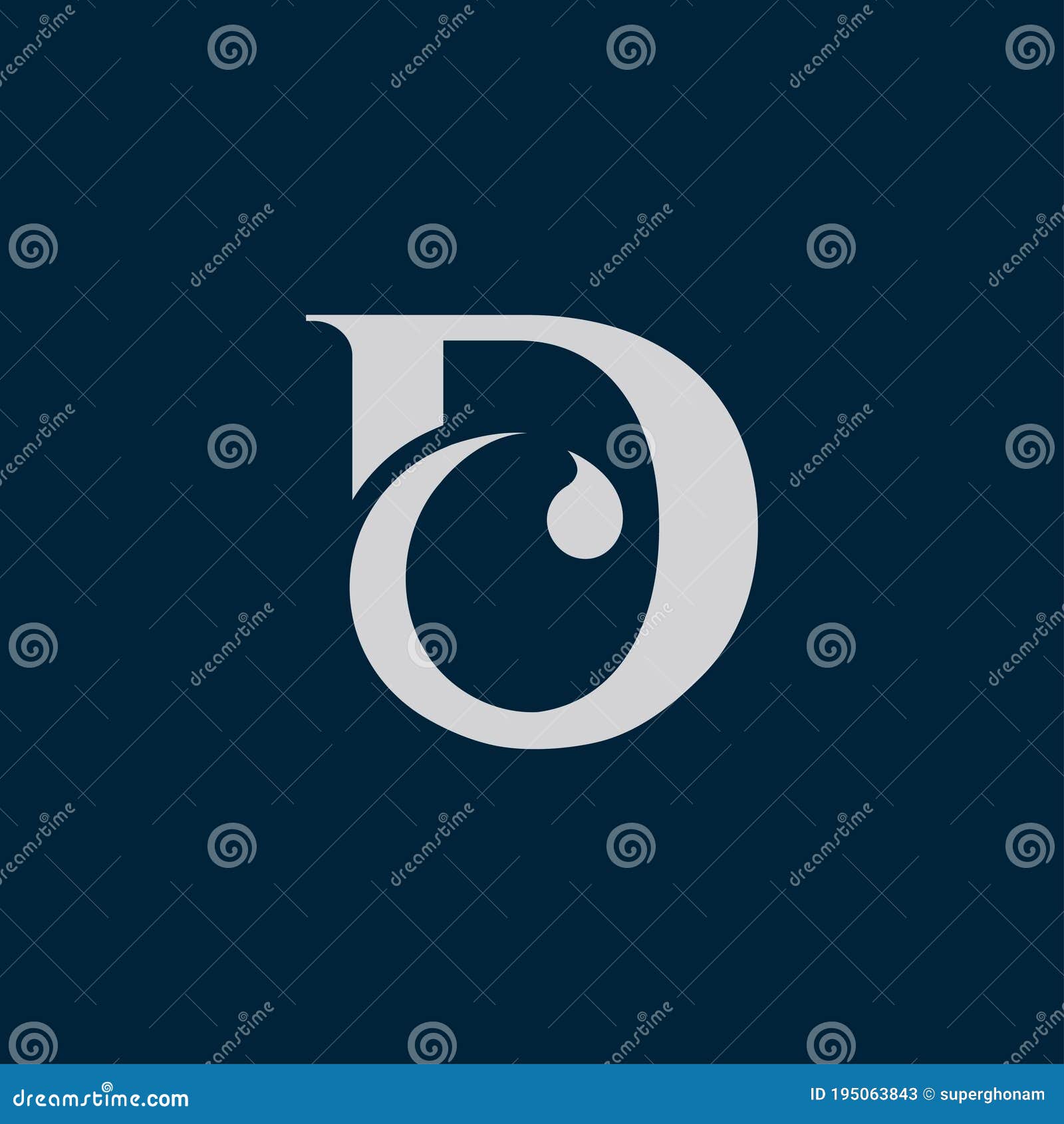 A Initial Symbol In Circle Cartoon Vector | CartoonDealer.com #78776169