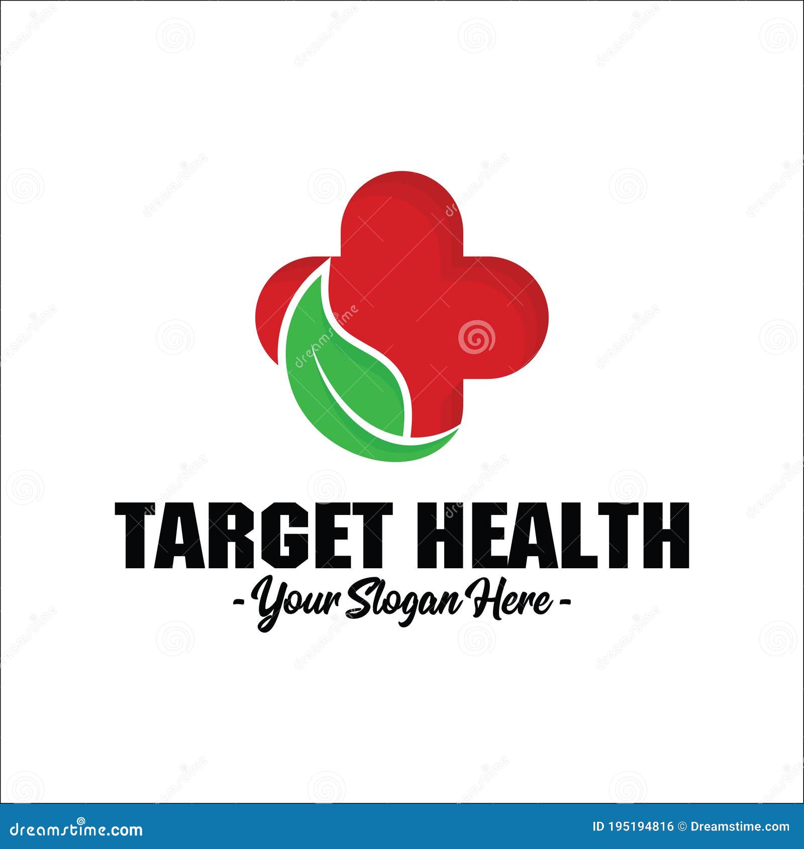Target Health Logo stock illustration. Illustration of medical - 195194816