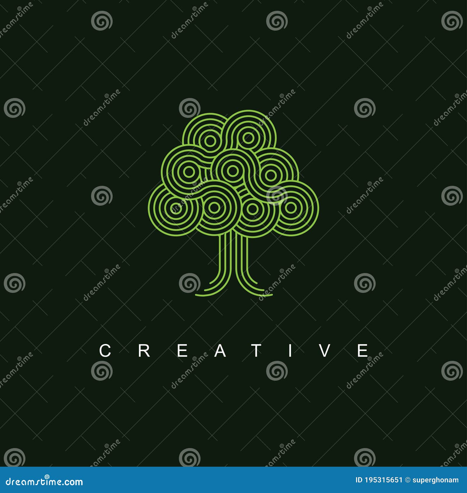Creative Tree Logo Stock Photography | CartoonDealer.com #90553706