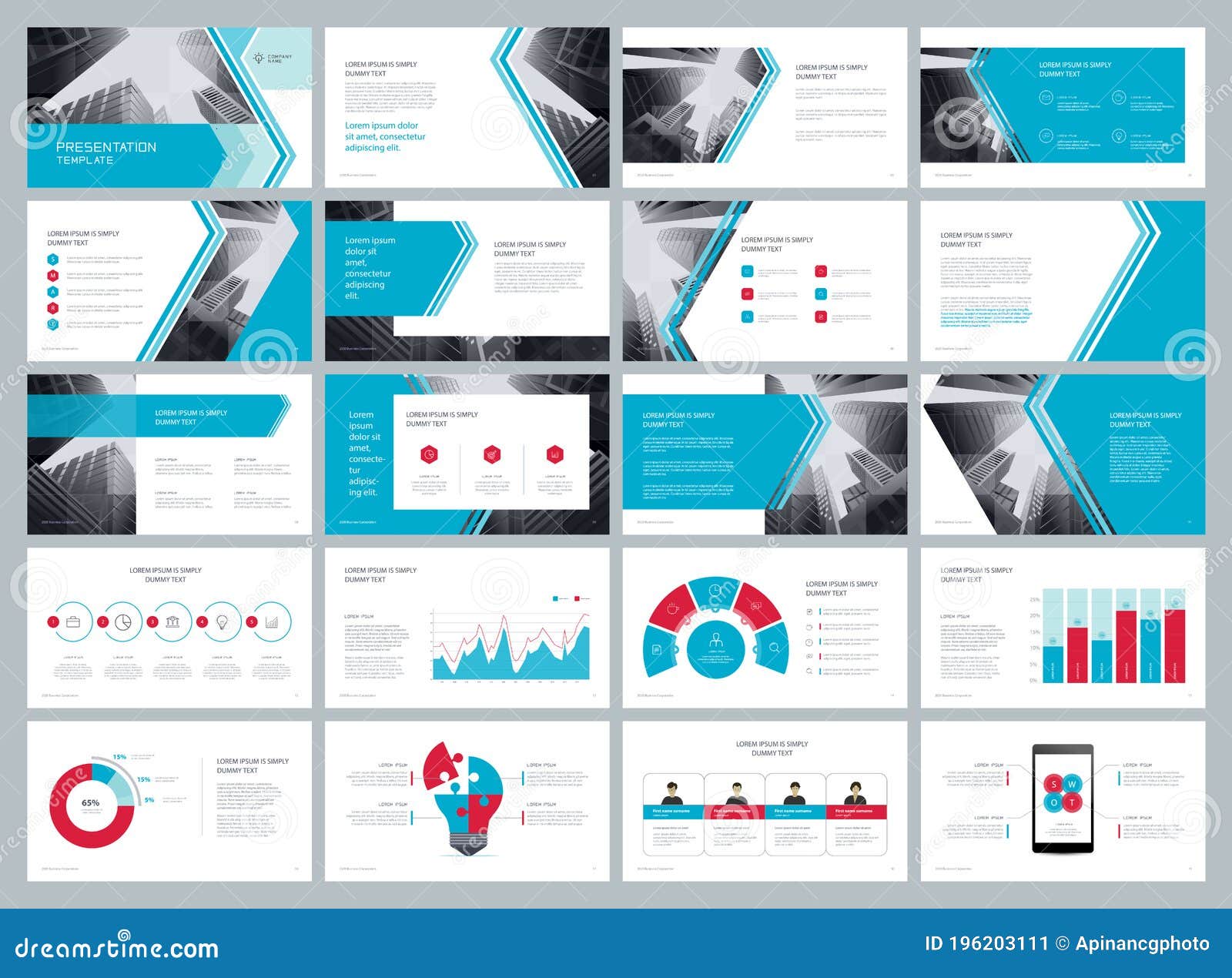 Template Presentation Design and Page Layout Design Stock Vector ...