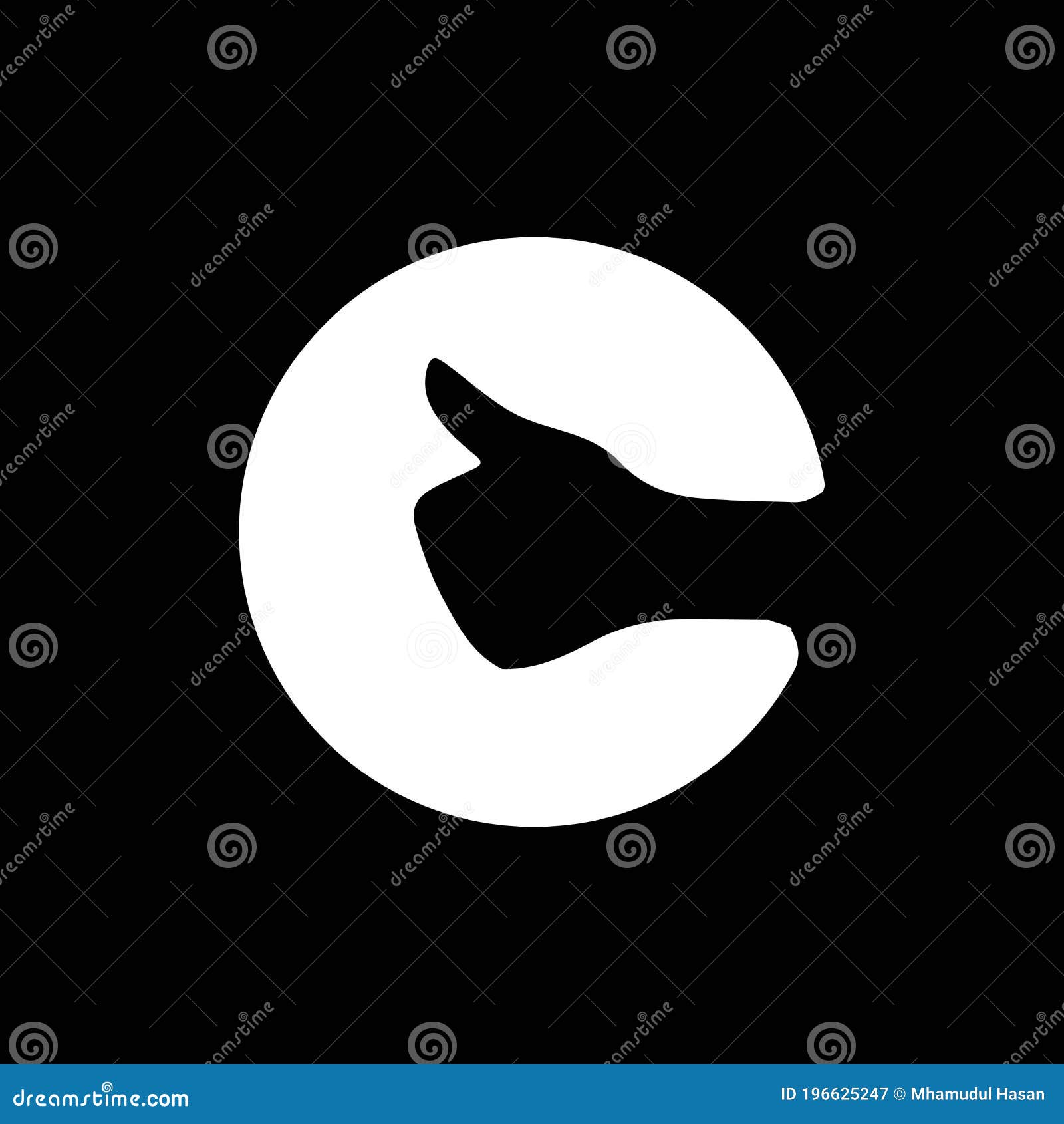 Hand Modern Business Logo for Your Company Stock Illustration ...