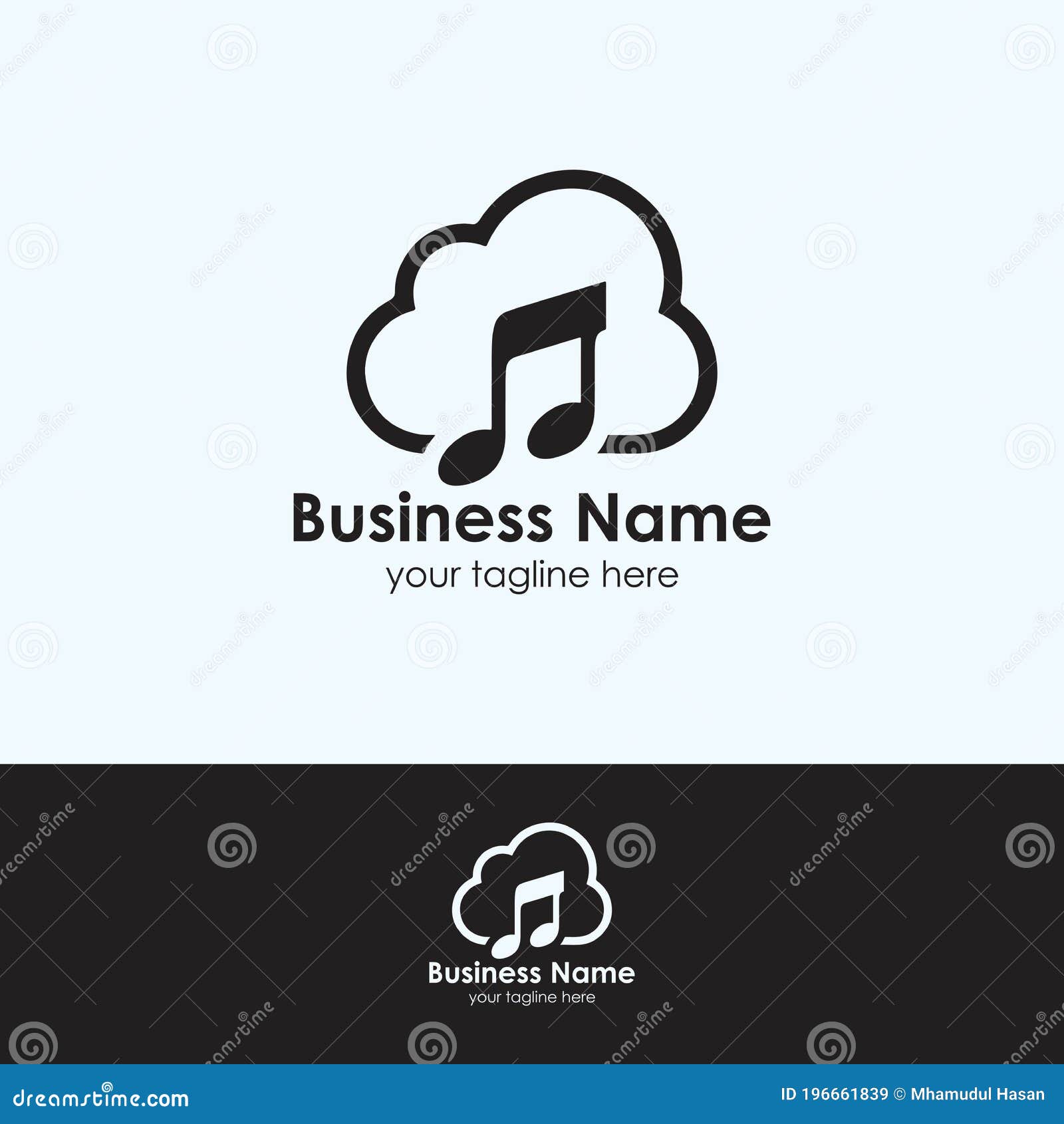 This is the Professional Song Logo Stock Illustration - Illustration of ...