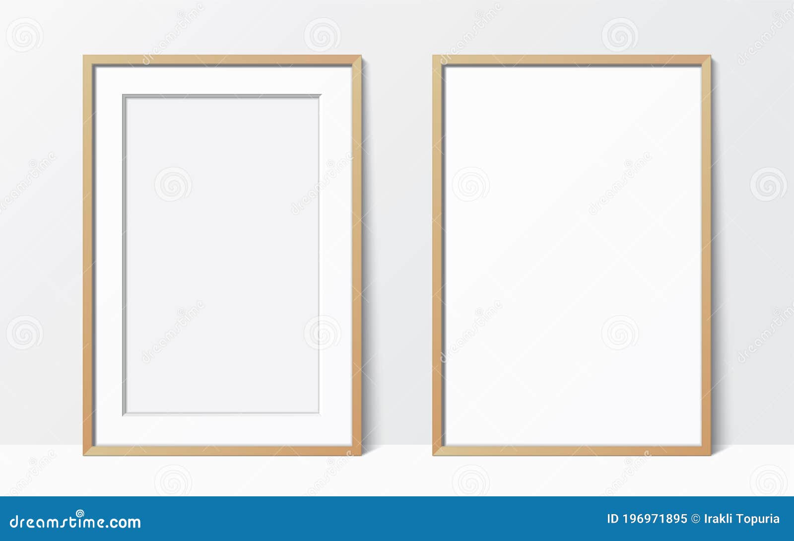 Set of vector frames. stock vector. Illustration of empty - 196971895