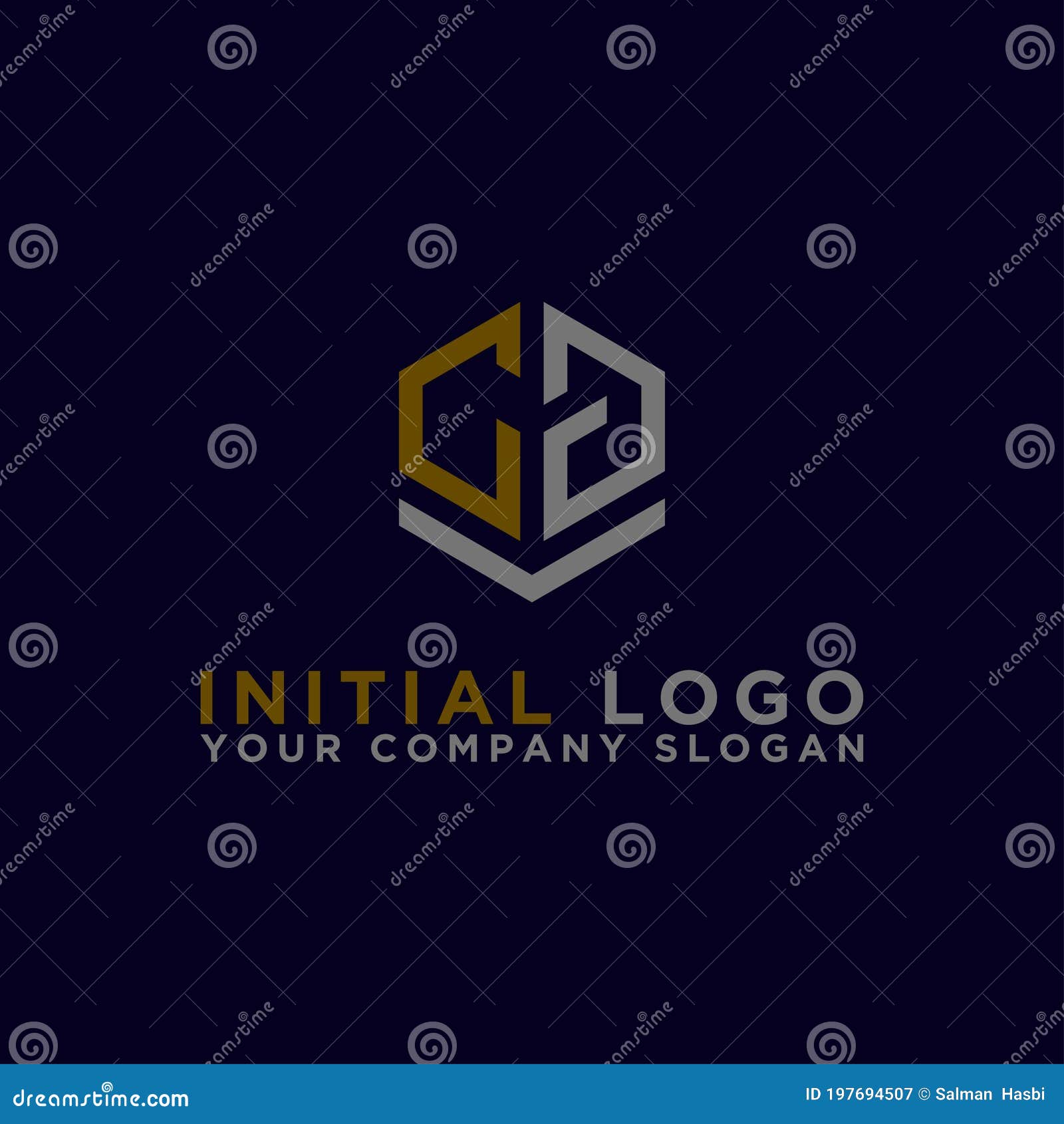 CG Logo Icon Design Vectors Stock Vector - Illustration of initial ...