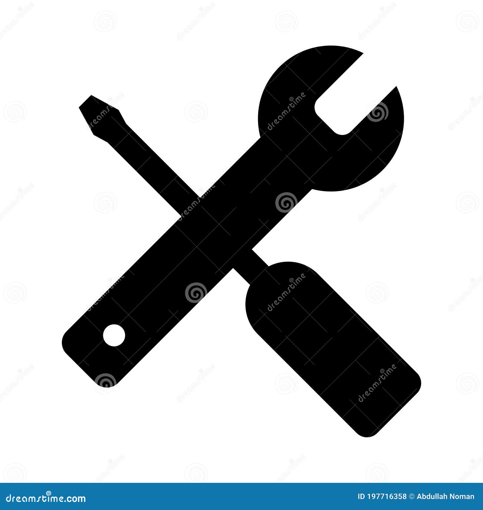 Setting tools icon vector stock vector. Illustration of cogwheel ...