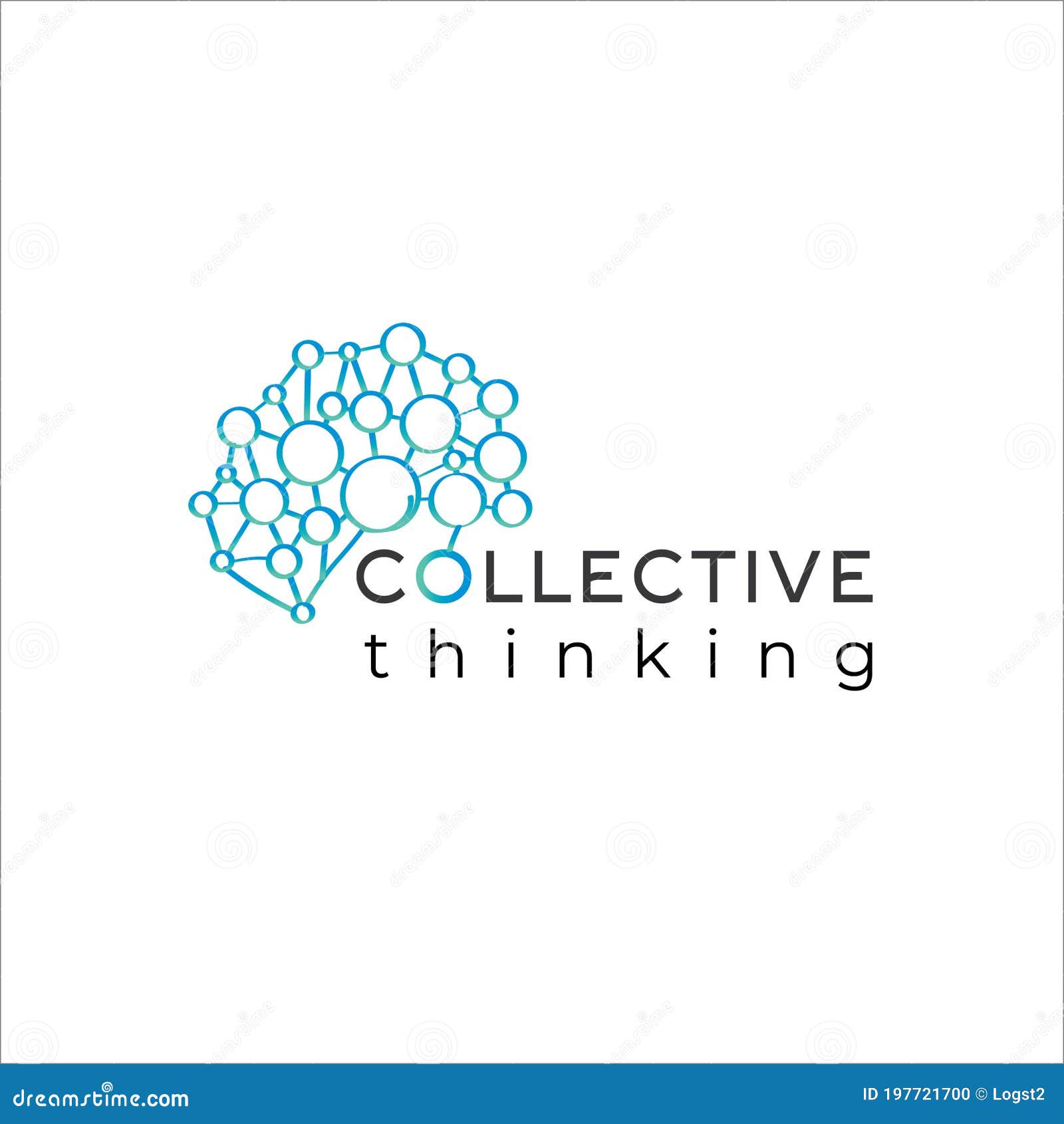 Brain Vector Logo. Intellect Logo. Brainstorming Vector Icon Stock ...