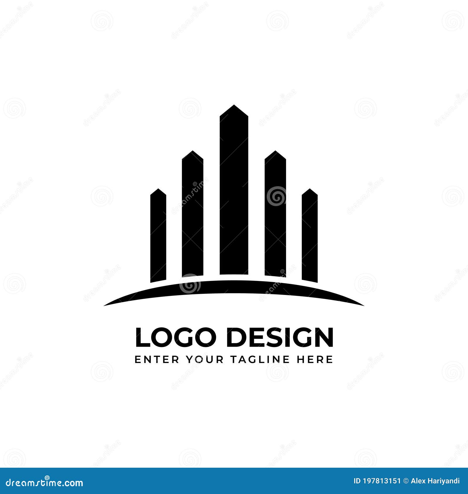 Building Logo Company. Logo Vector for Your Business Stock Vector ...