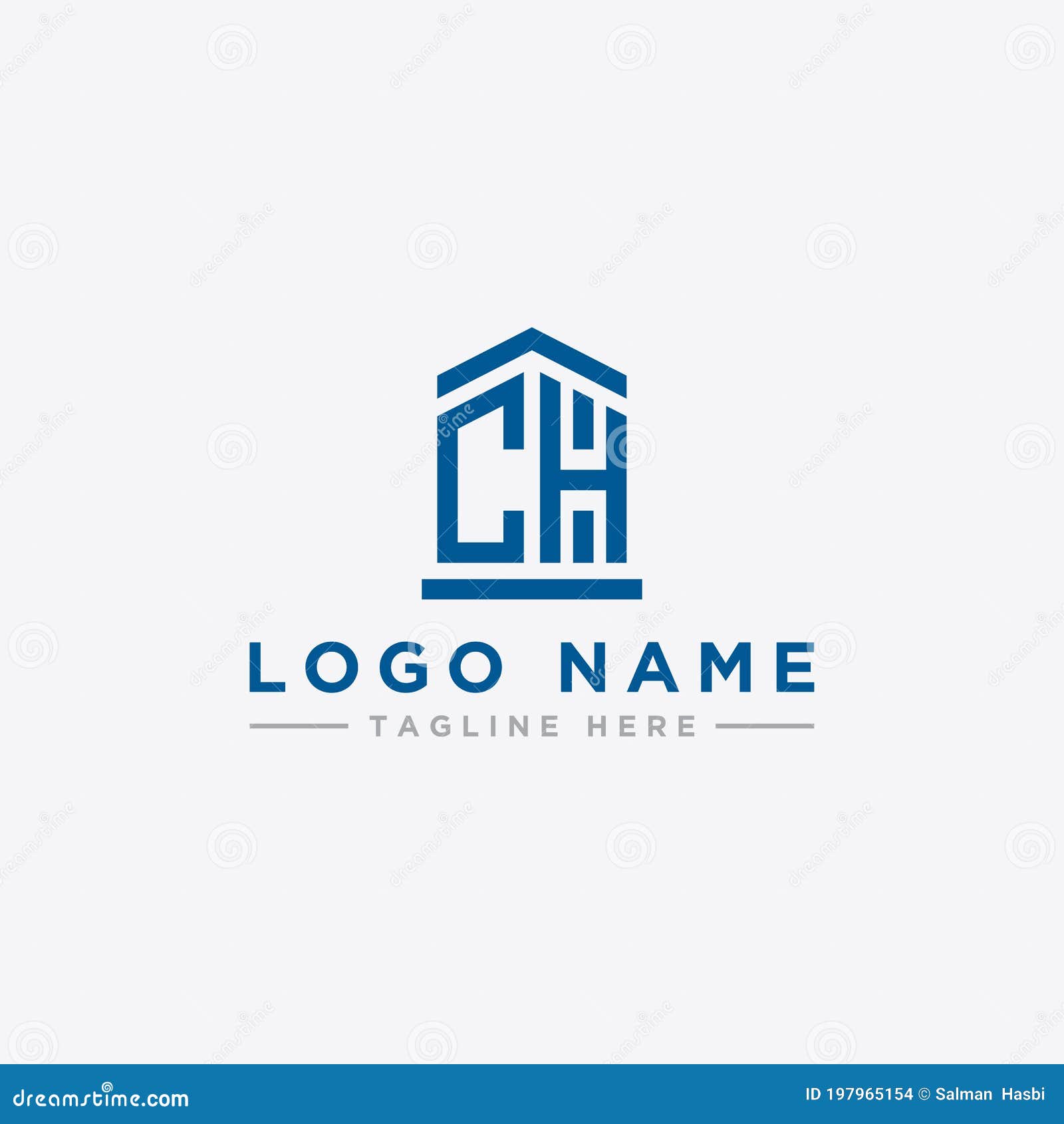 CH logo icon. -Vector stock vector. Illustration of corporate - 197965154