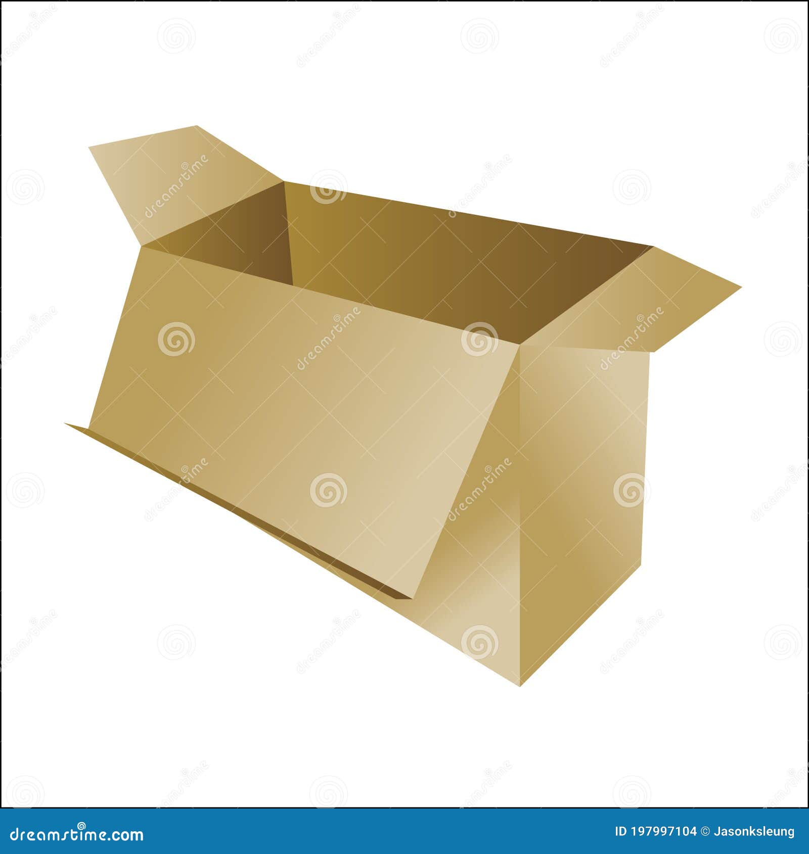 Carton Box Graphic stock illustration. Illustration of isolated - 197997104